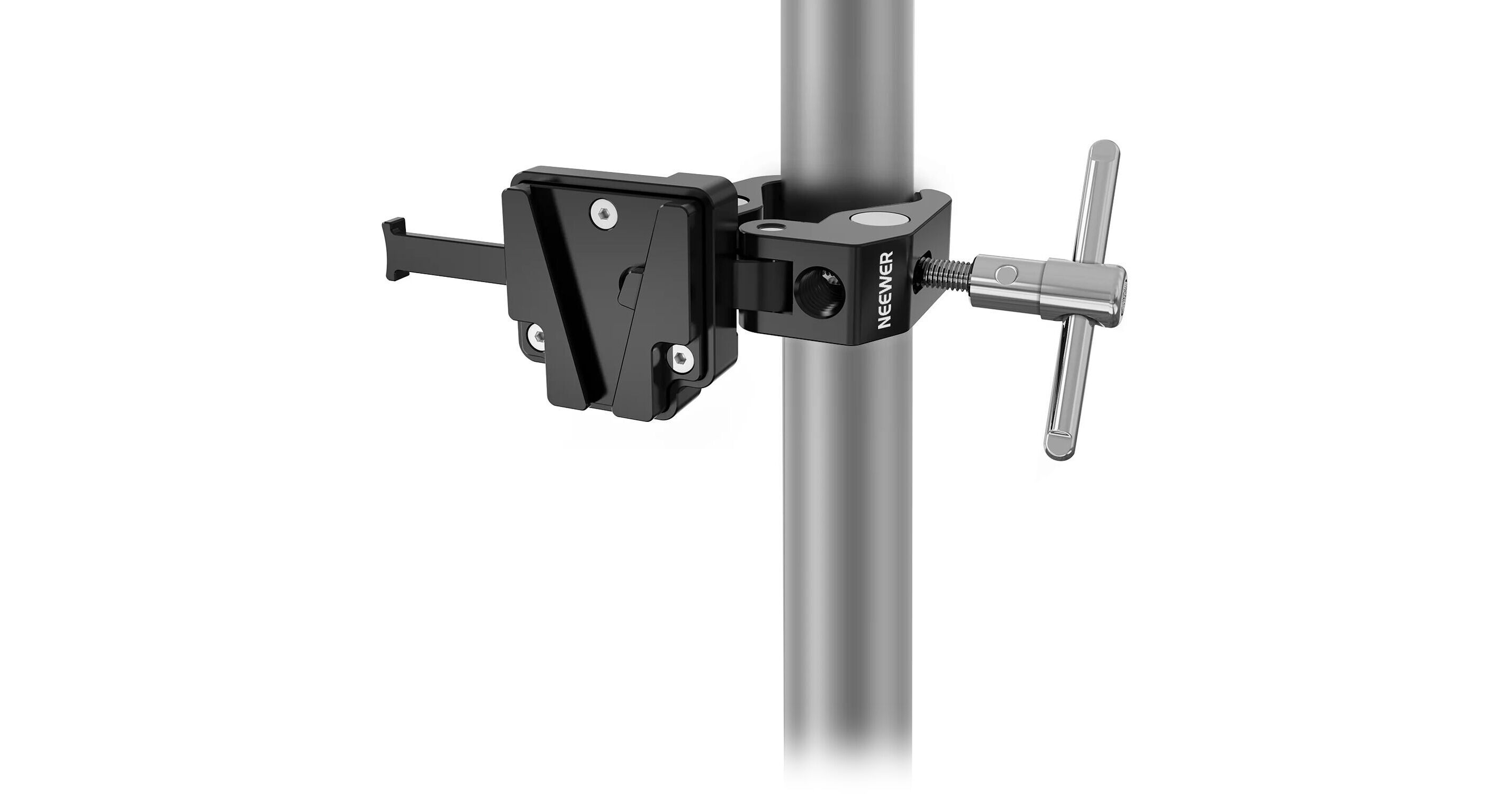 Neewer PS006 V-Lock Mounting Plate with Super Crab Clamp