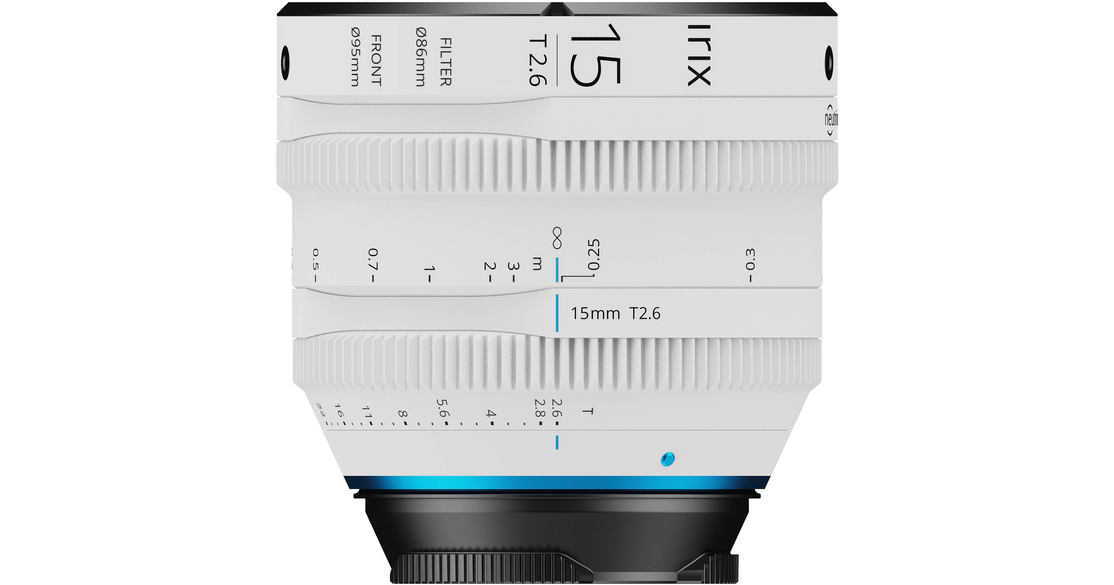IRIX 15mm T2.6 Cine Lens (Nikon Z, White) IL-C15W-Z-I B&H Photo