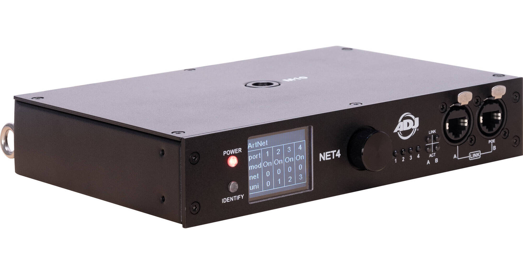 American DJ NET 4 DMX Over Ethernet Node (4-Port) NET 4 B&H