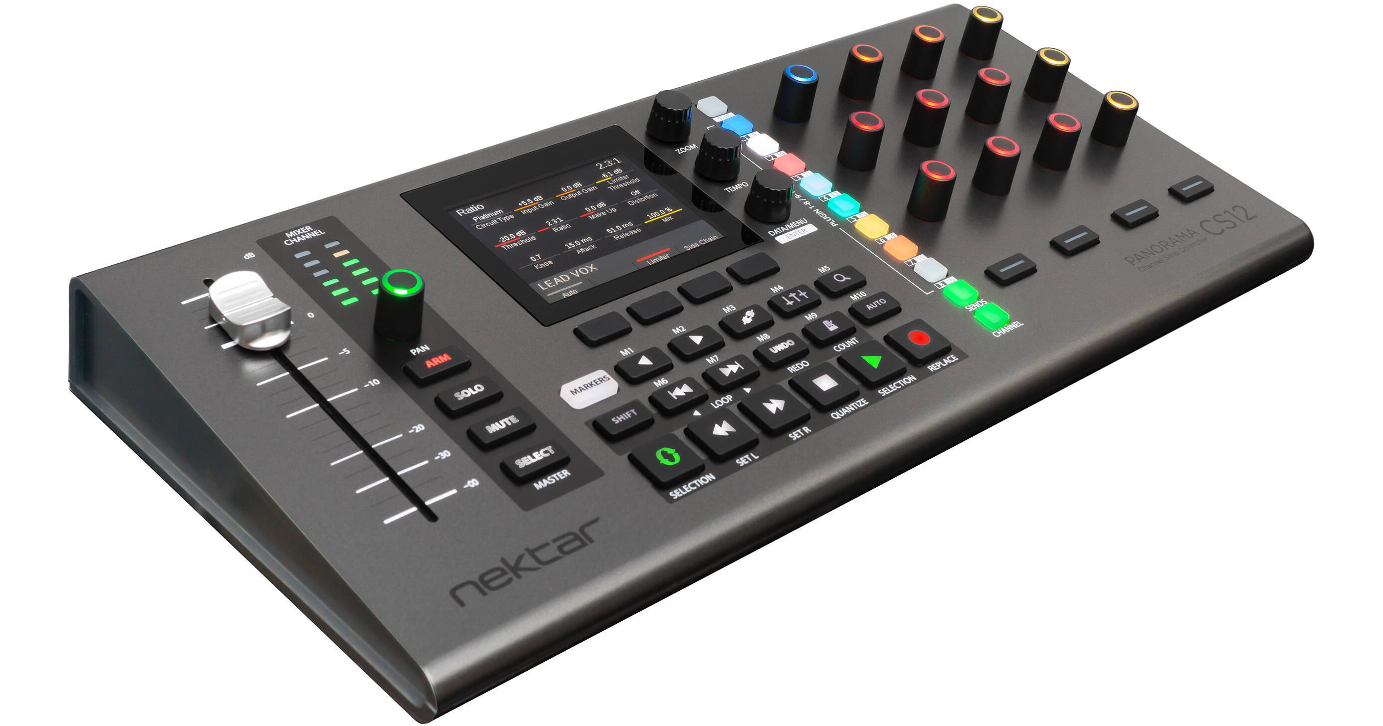 Nektar Technology Panorama CS12 Logic Pro Channel Strip and CS12