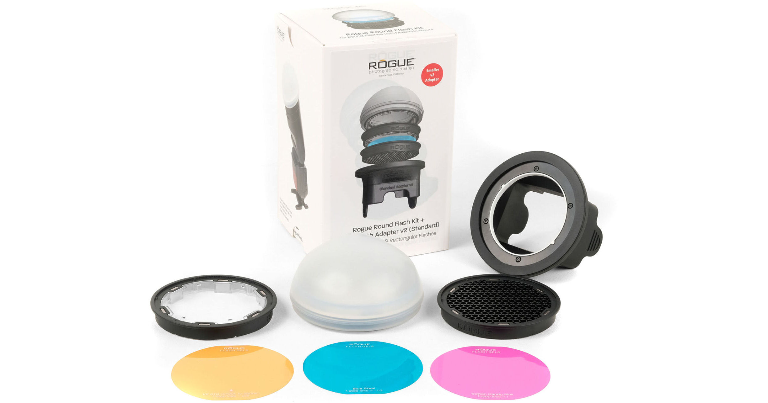 Rogue Photographic Design Round Flash Kit + Flash RRFKIT2V2 B&H