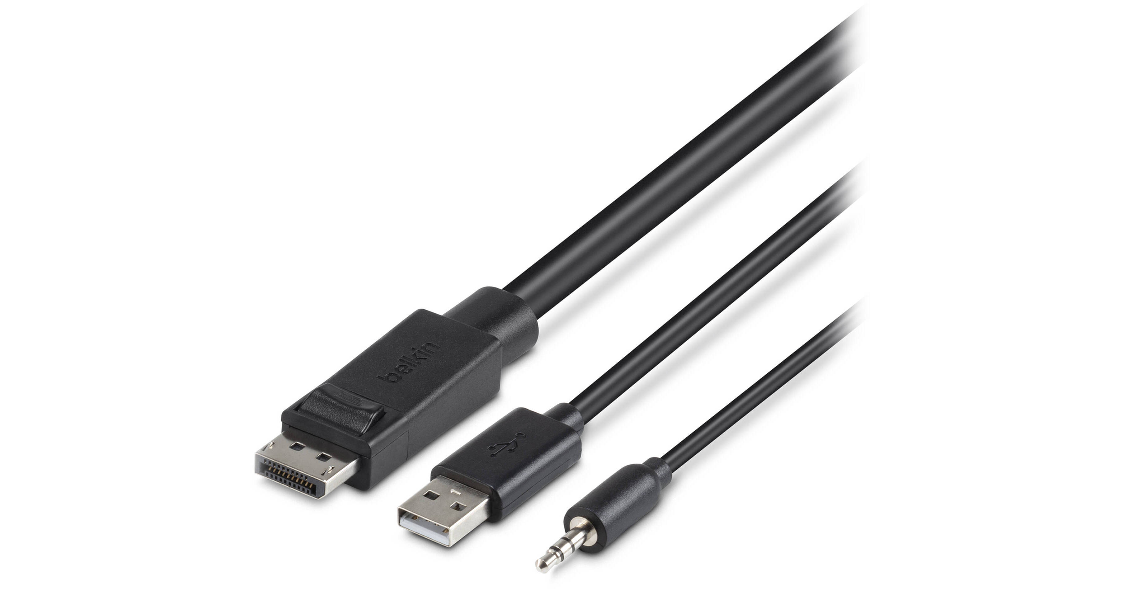 Belkin DisplayPort KVM Cable (6') F1D9019B06T B&H Photo Video