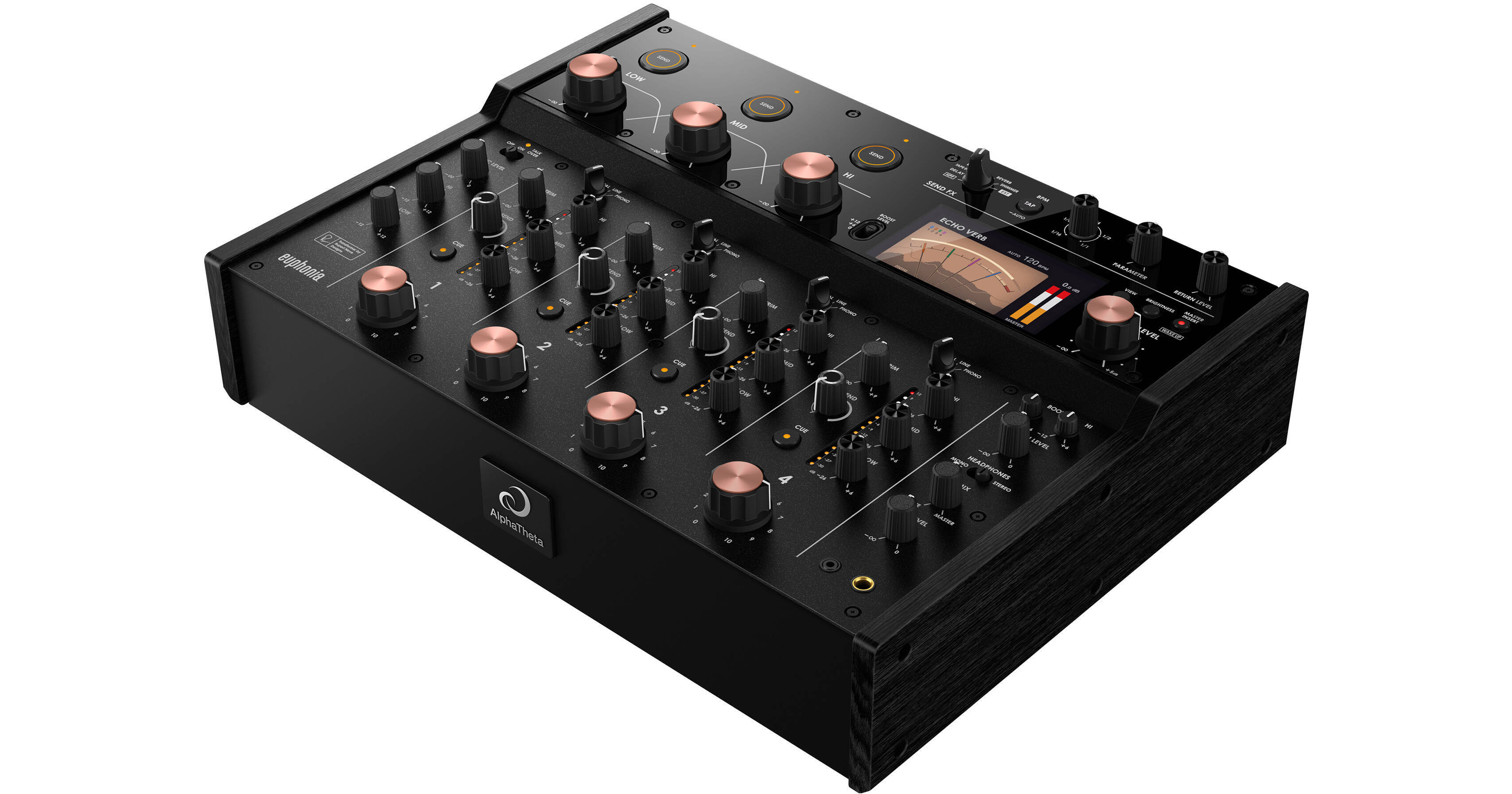 AlphaTheta Euphonia Professional 4-Channel Rotary Mixer EUPHONIA