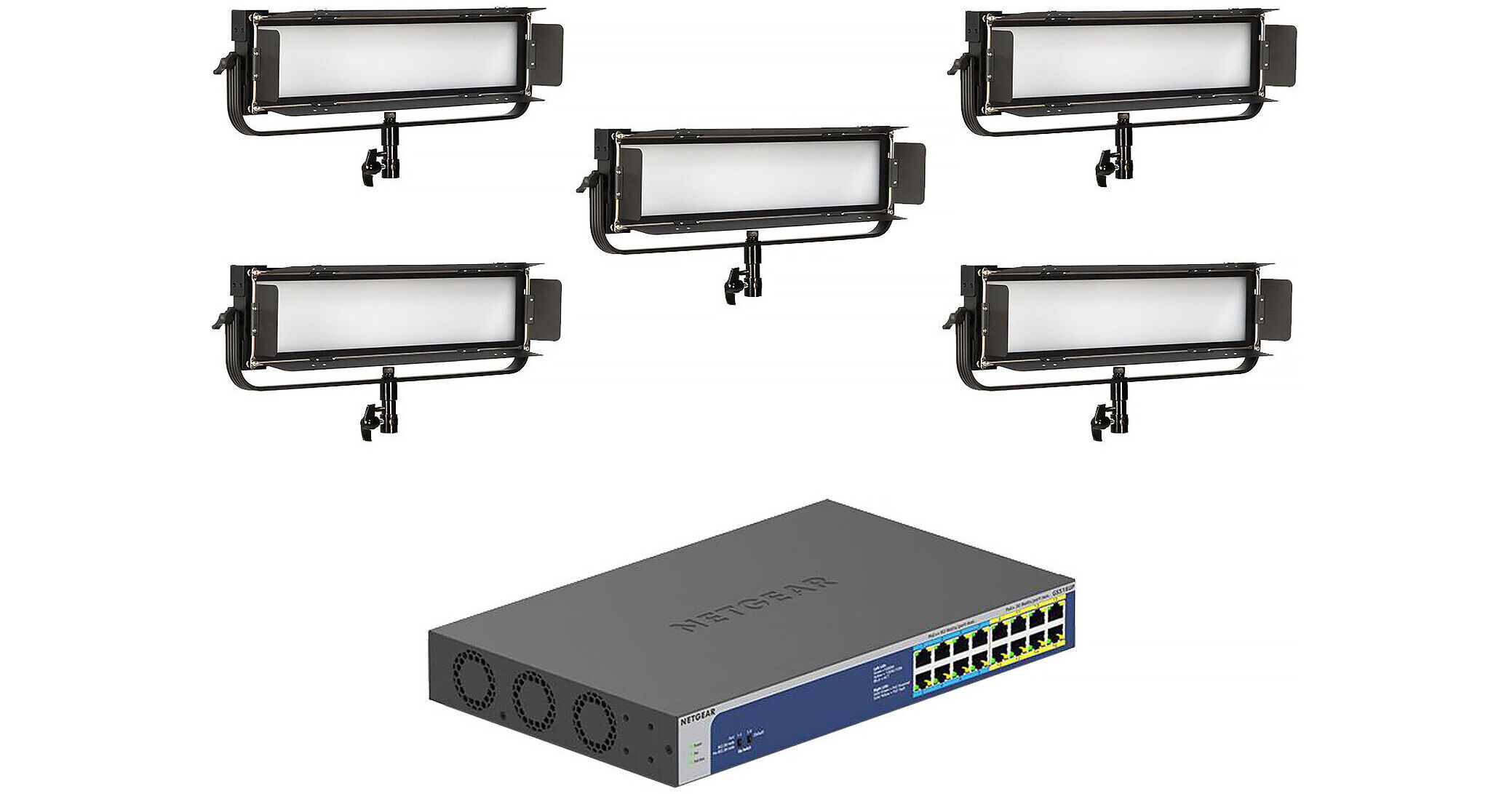 ikan Lyra LBX8-PoE Bi-Color LED Light Panel LBX8-POE-5L-1SU B&H