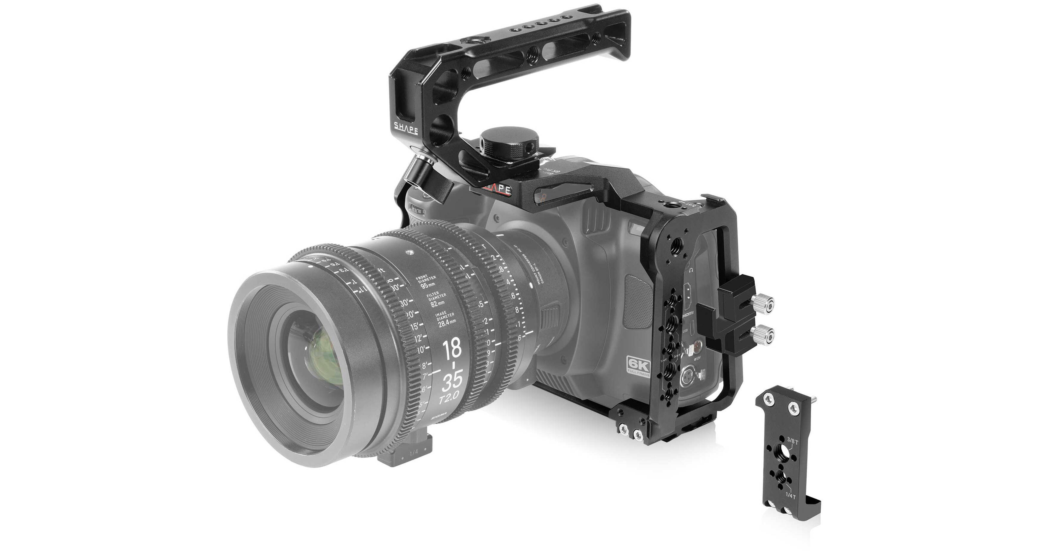 SHAPE Cage with ARRI Locating Top Handle Kit BM6KTH B&H Photo