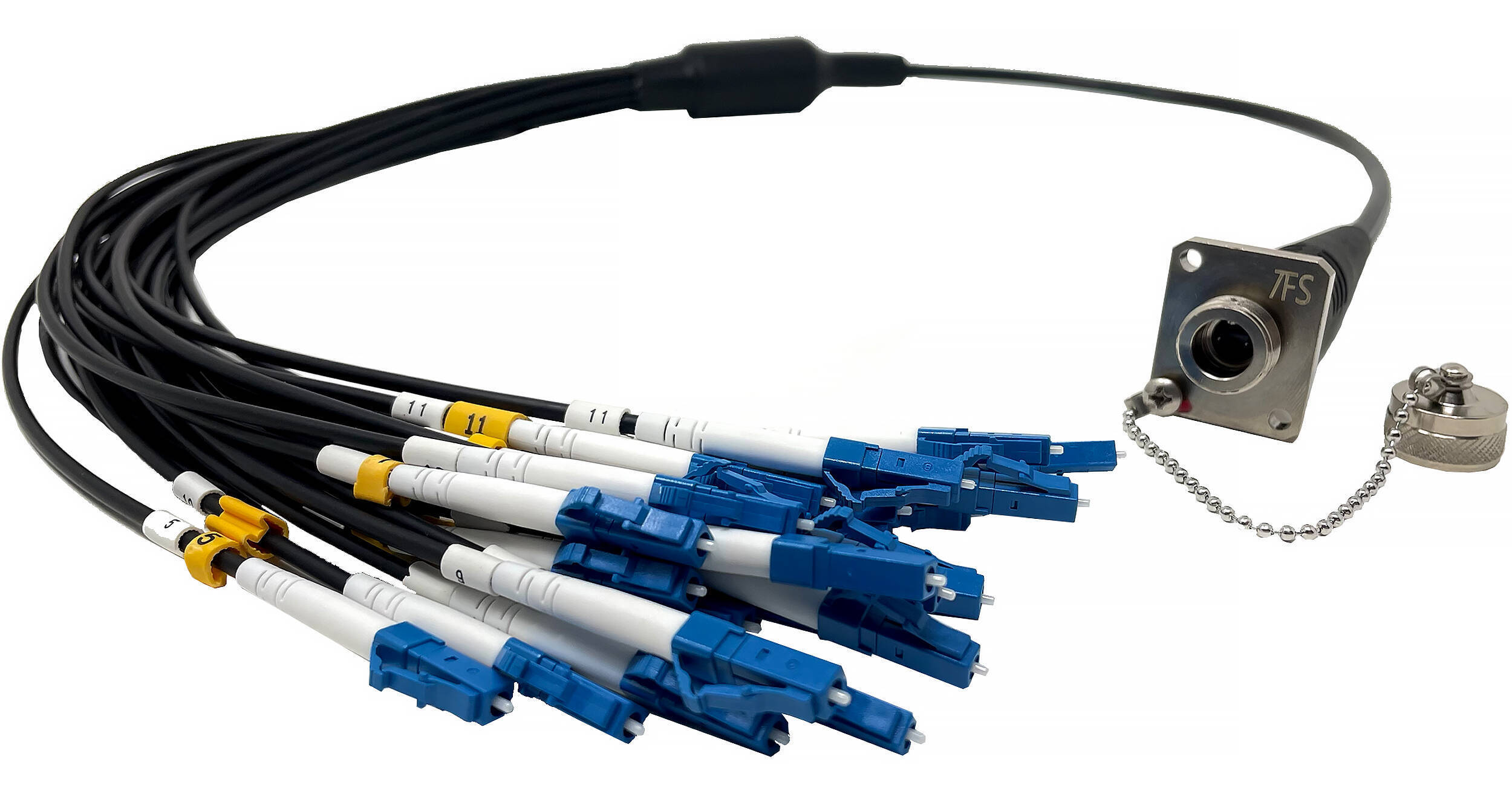 Tactical Fiber Systems 24 Fiber MPO Magnum Chassis 24MP24LC B&H