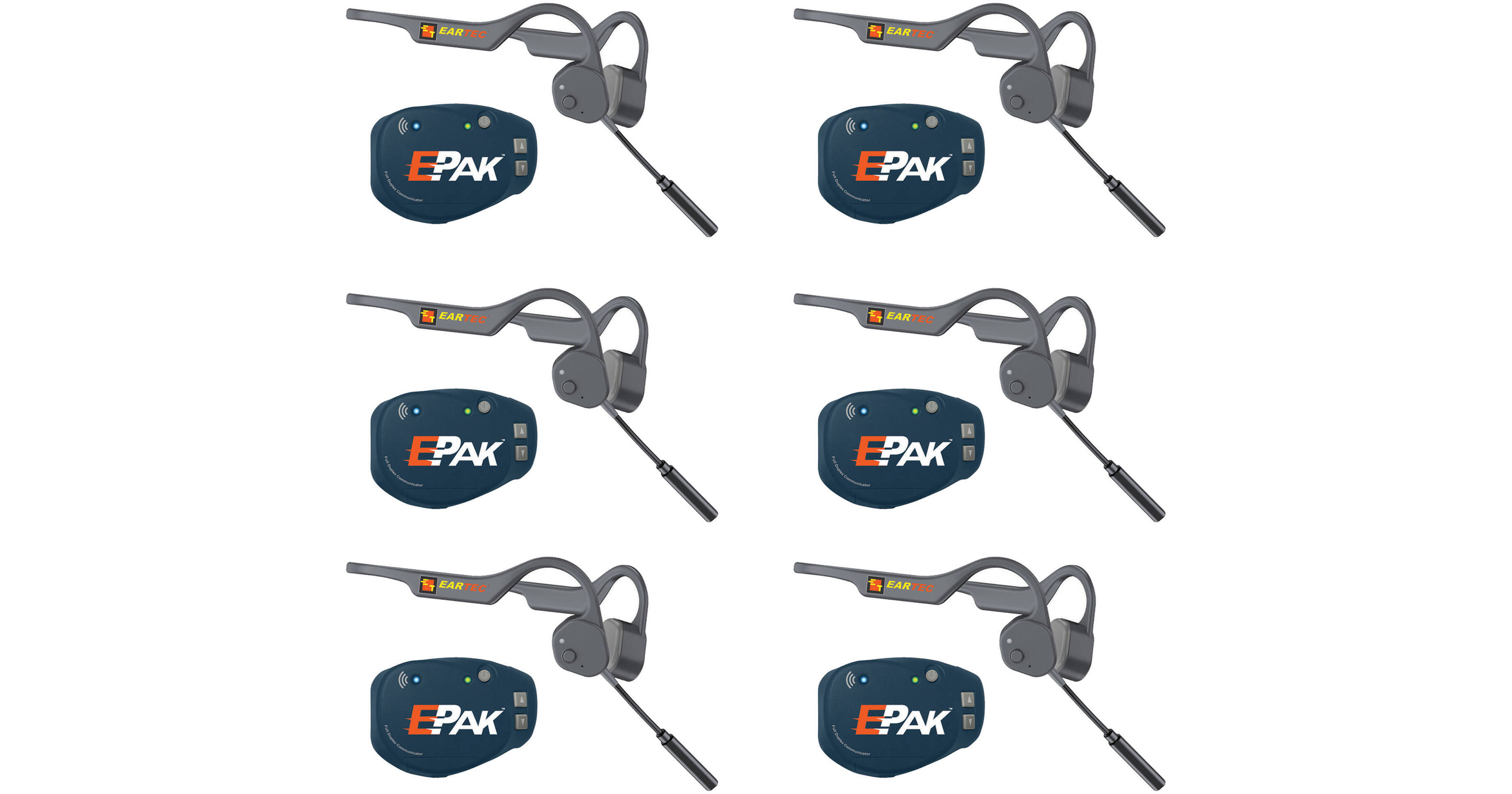 Eartec EP6LZ Evade E-PAK 6-Person Intercom System EP6LZ B&H