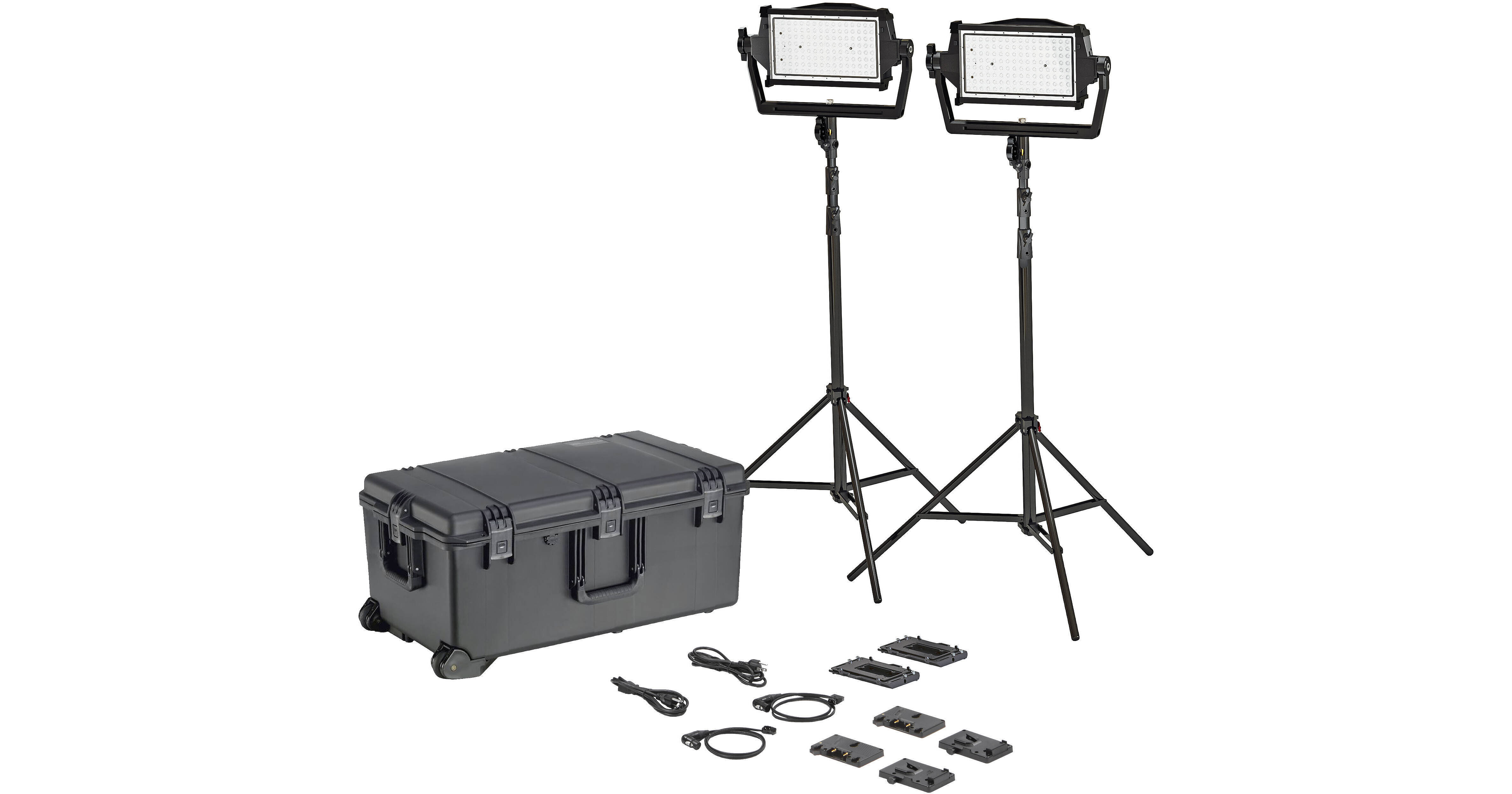 Litepanels Astra IP Half Traveler Duo Kit with Gold and 936-0302