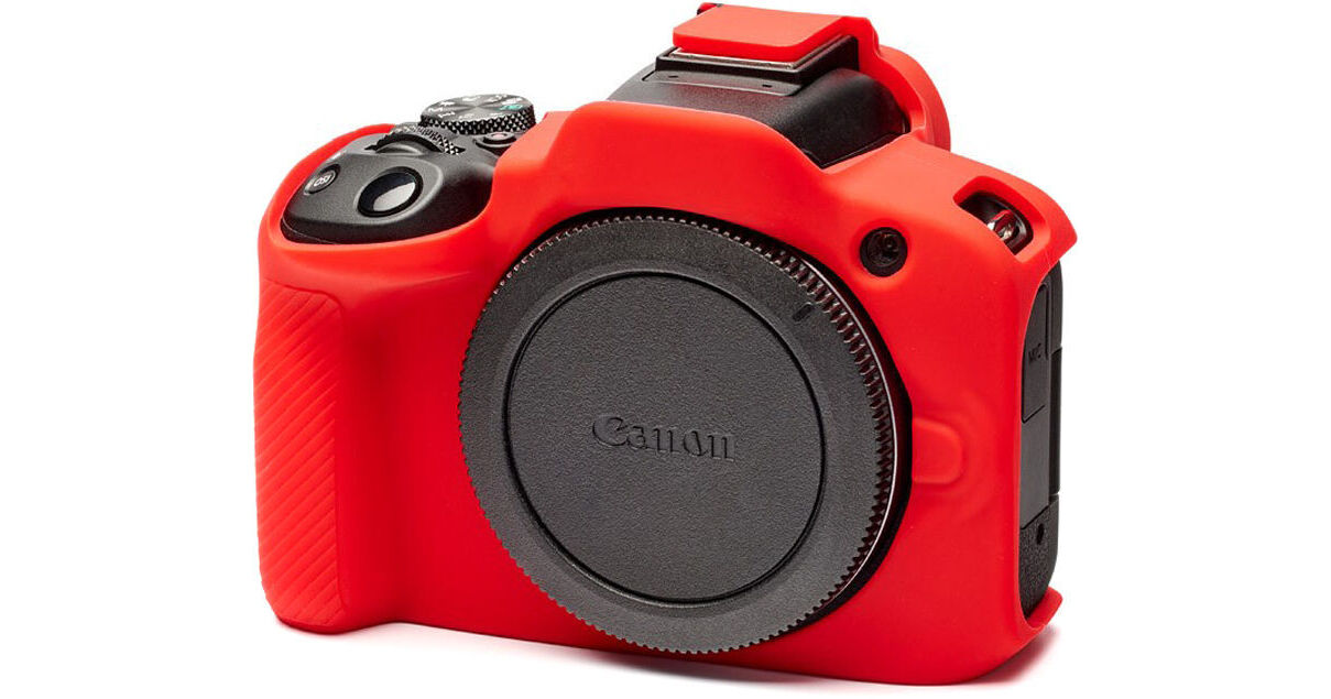 easyCover Silicone Protection Cover for Canon R100 (Red)