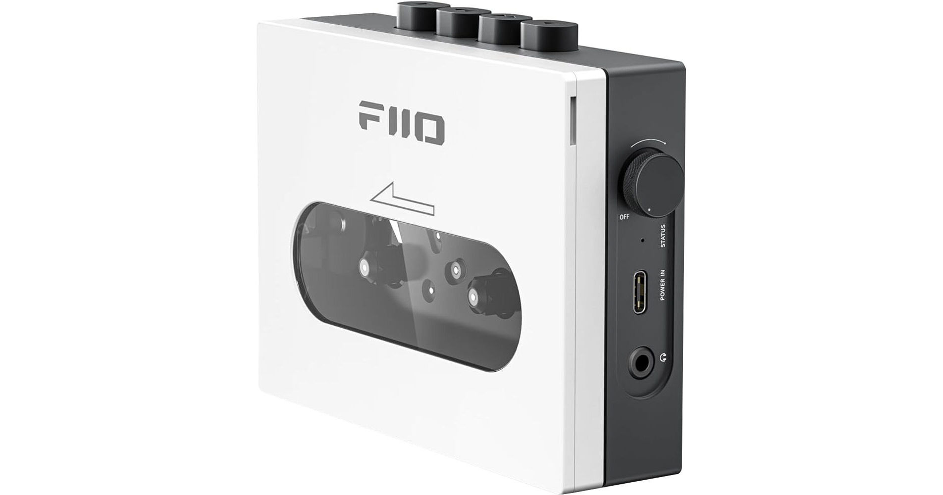 FiiO CP13 Portable Stereo Cassette Player (White/Black) CP13 B&H