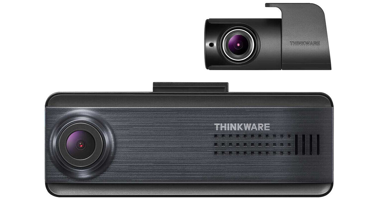 Thinkware Q200 Wi-Fi Dash Cam with Rear-View Camera