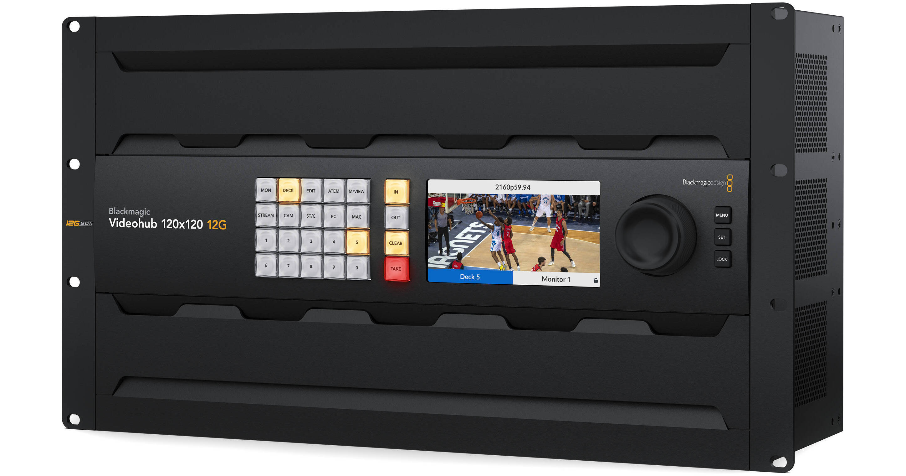 Blackmagic Design Videohub 120x120 12G VHUBSMAS12G120120 B&H