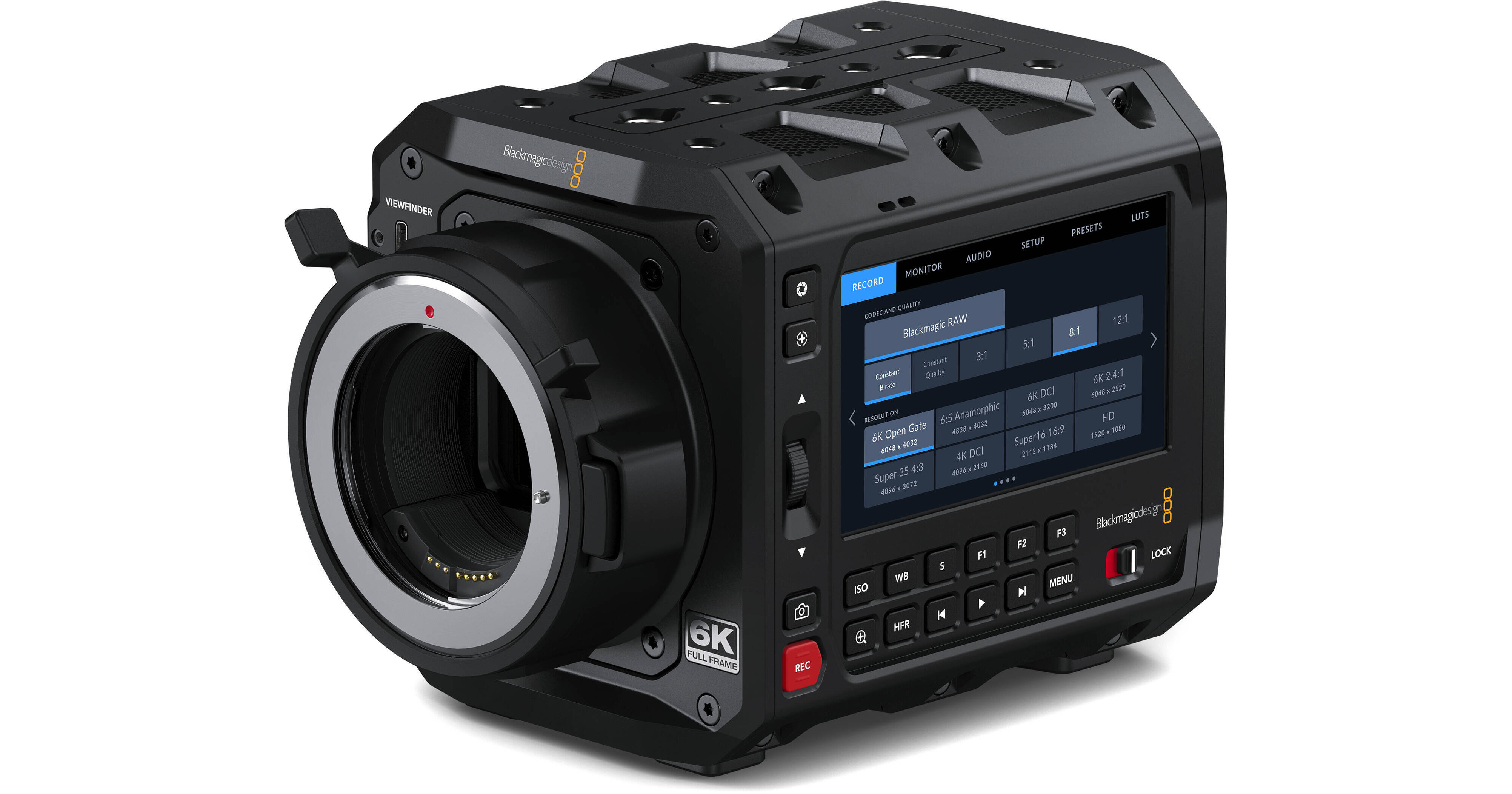 Blackmagic Design PYXIS 6K Cinema Box Camera CINECAMCPYXD60LFEF