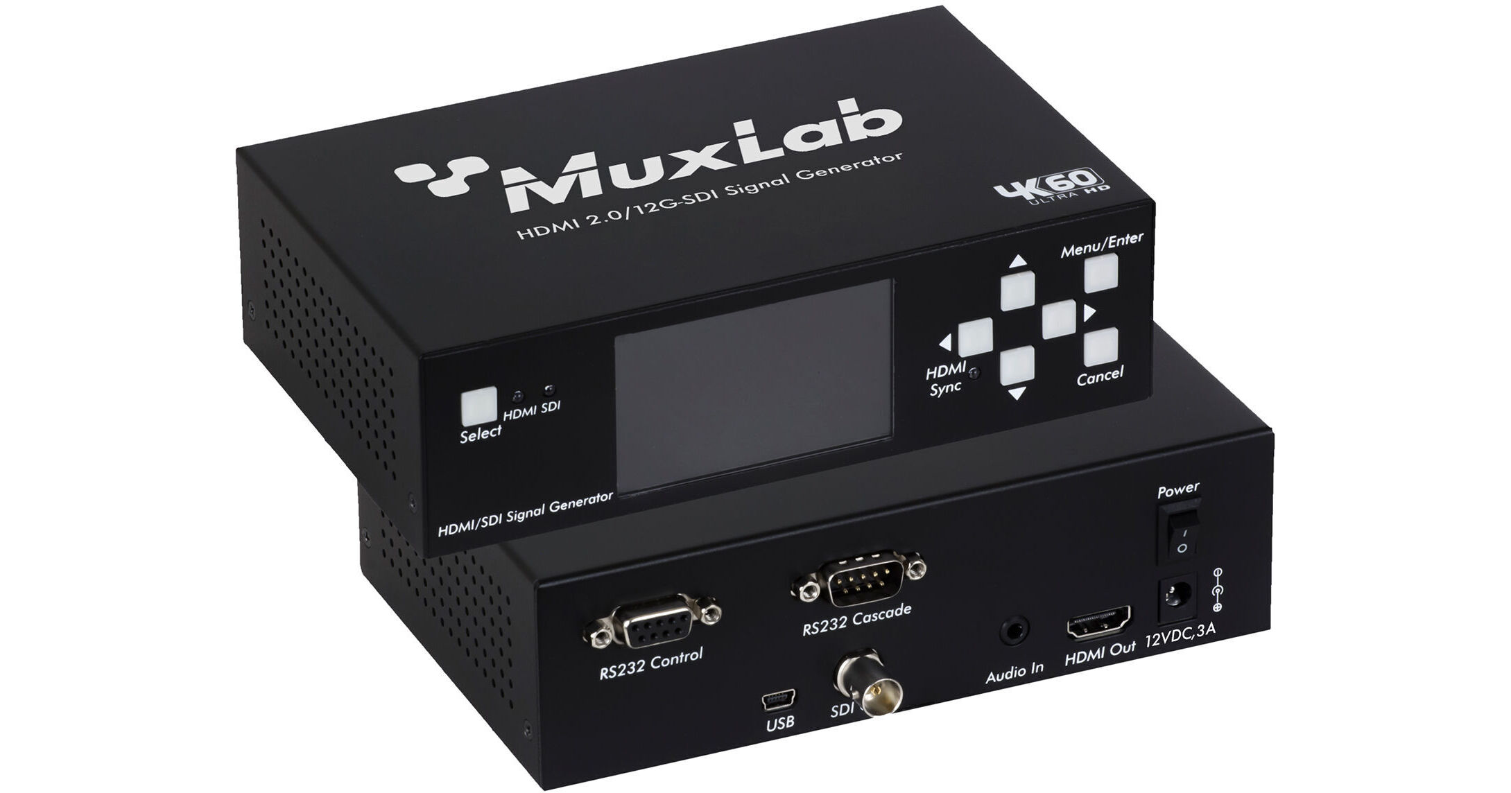 MuxLab HDMI 2.0/12G-SDI Signal Generator V2 500830-V2 B&H Photo