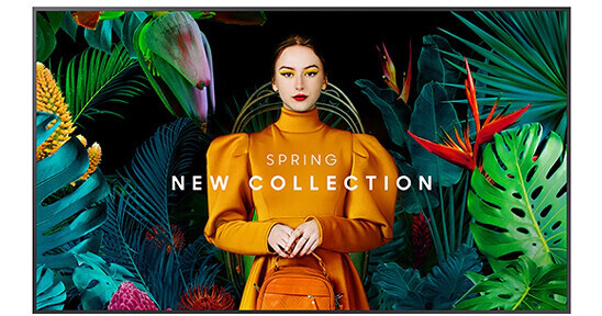 Samsung QB75C-N 75" UHD 4K HDR Commercial Monitor without