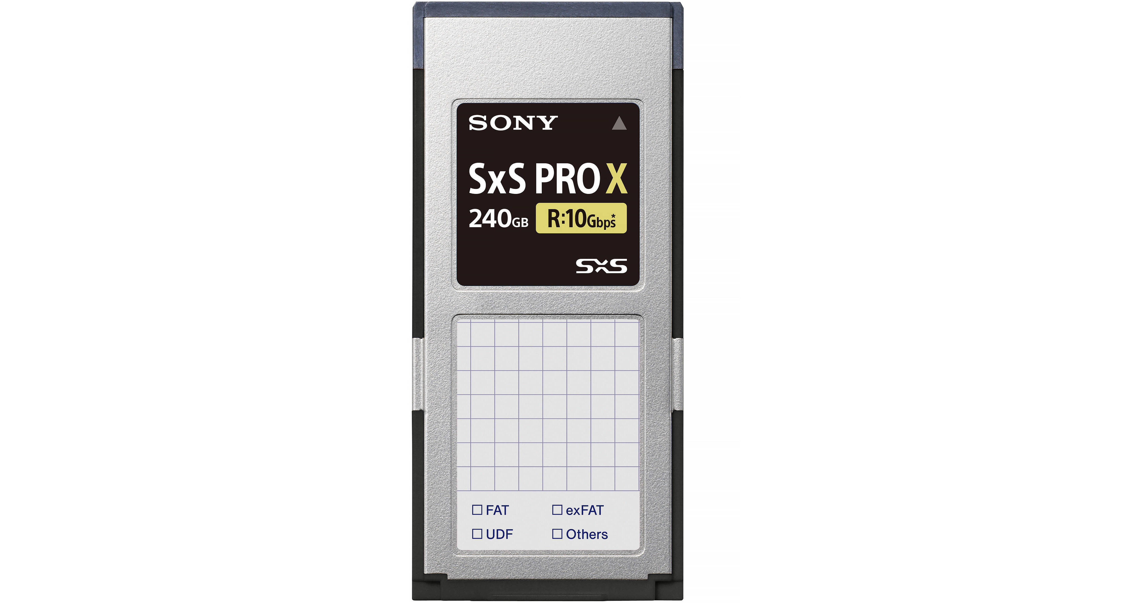 Sony 240GB SxS PRO X Memory Card SBP240G B&H Photo Video