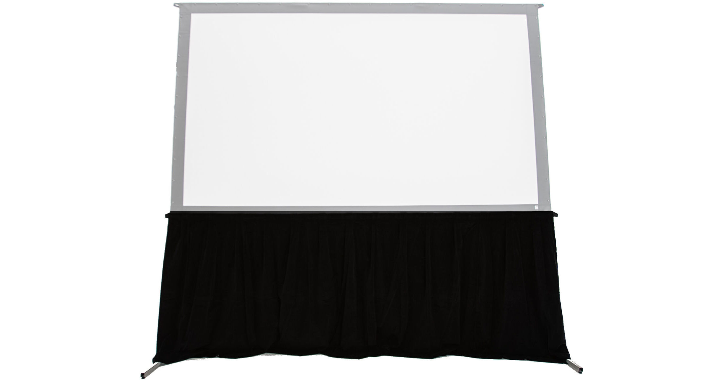 The Screen Works 48" Skirt for 80 x 123" E-Z Fold SEZF80123B B&H