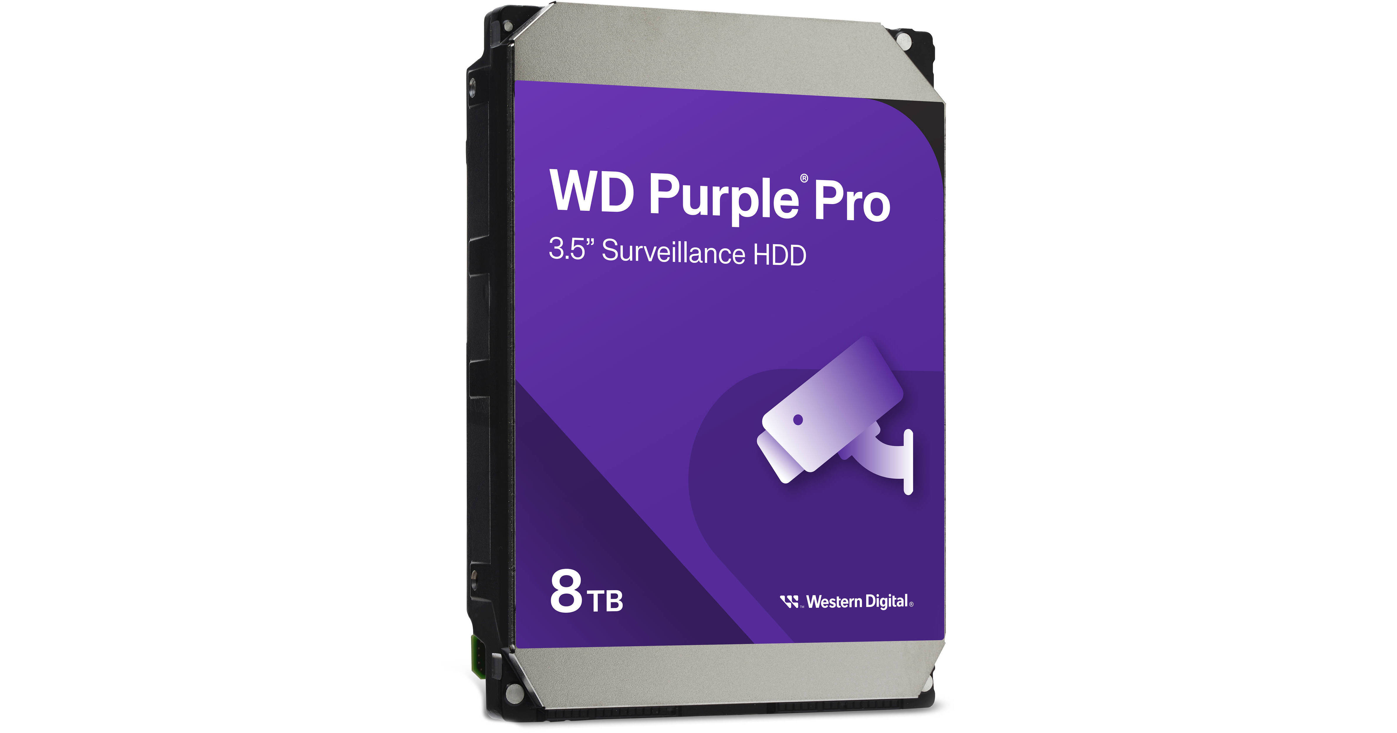 WD 8TB Purple Pro 7200 rpm SATA III 3.5" Internal WD8002PURP B&H