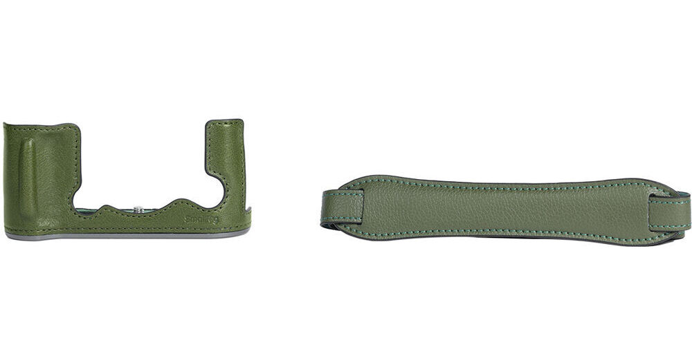 SmallRig Leather Half Case Kit for FUJIFILM X-T50 (Green) 4711