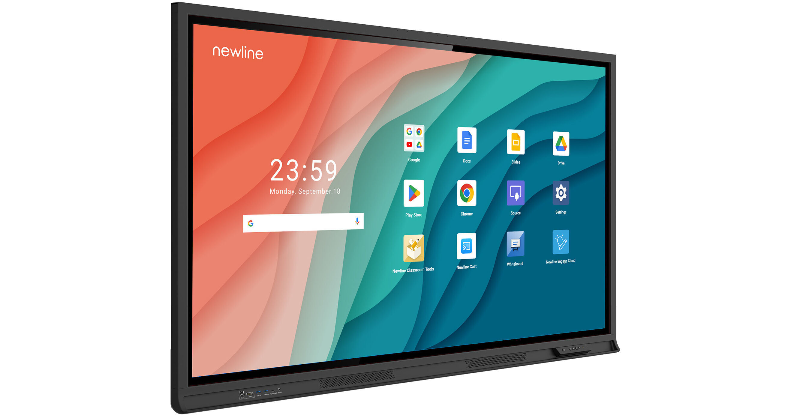 Newline Q Pro Series 75" UHD 4K Touch Screen Commercial