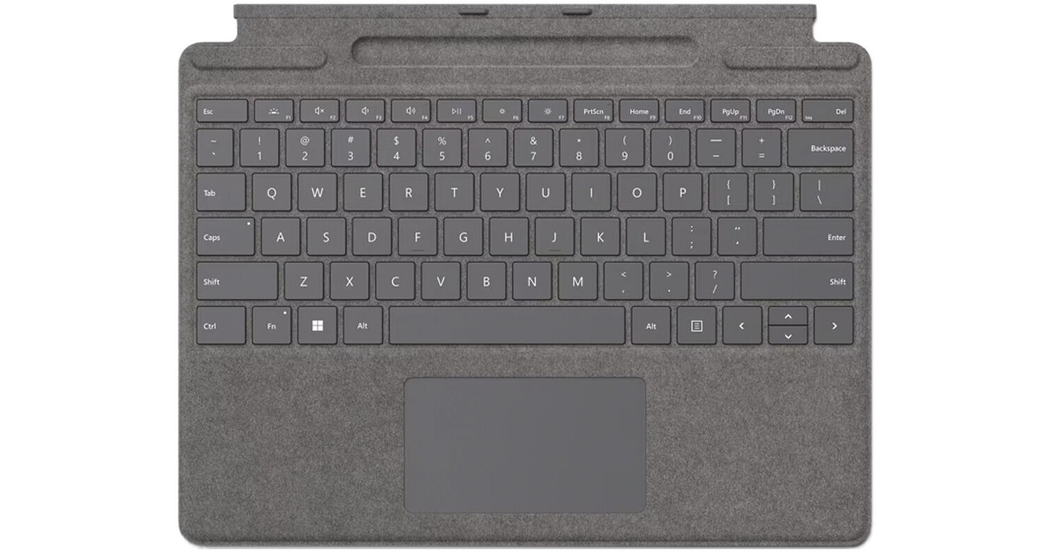 Microsoft Surface Pro Keyboard Cover with Pen Storage 8XA-00238
