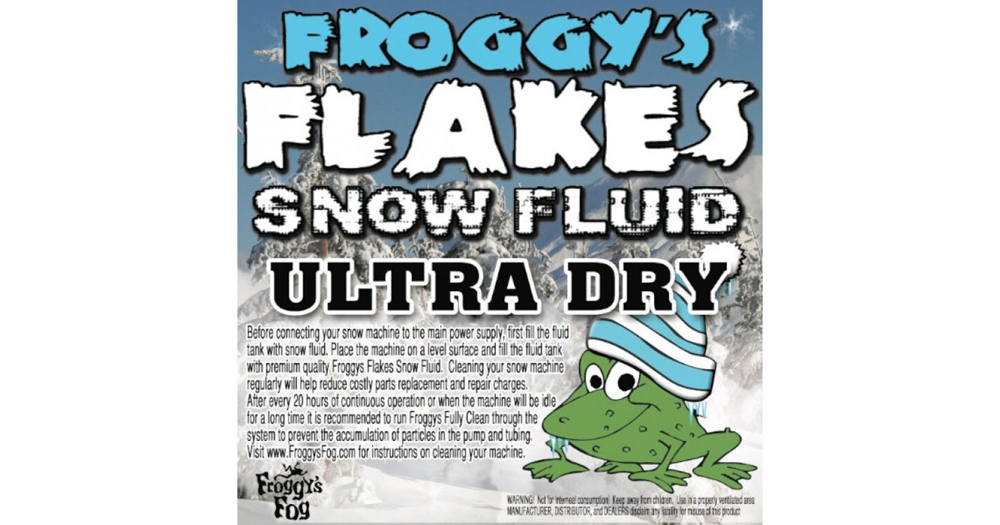 Froggys Fog Froggy's Flakes Ultra Dry No-Odor Snow Juice