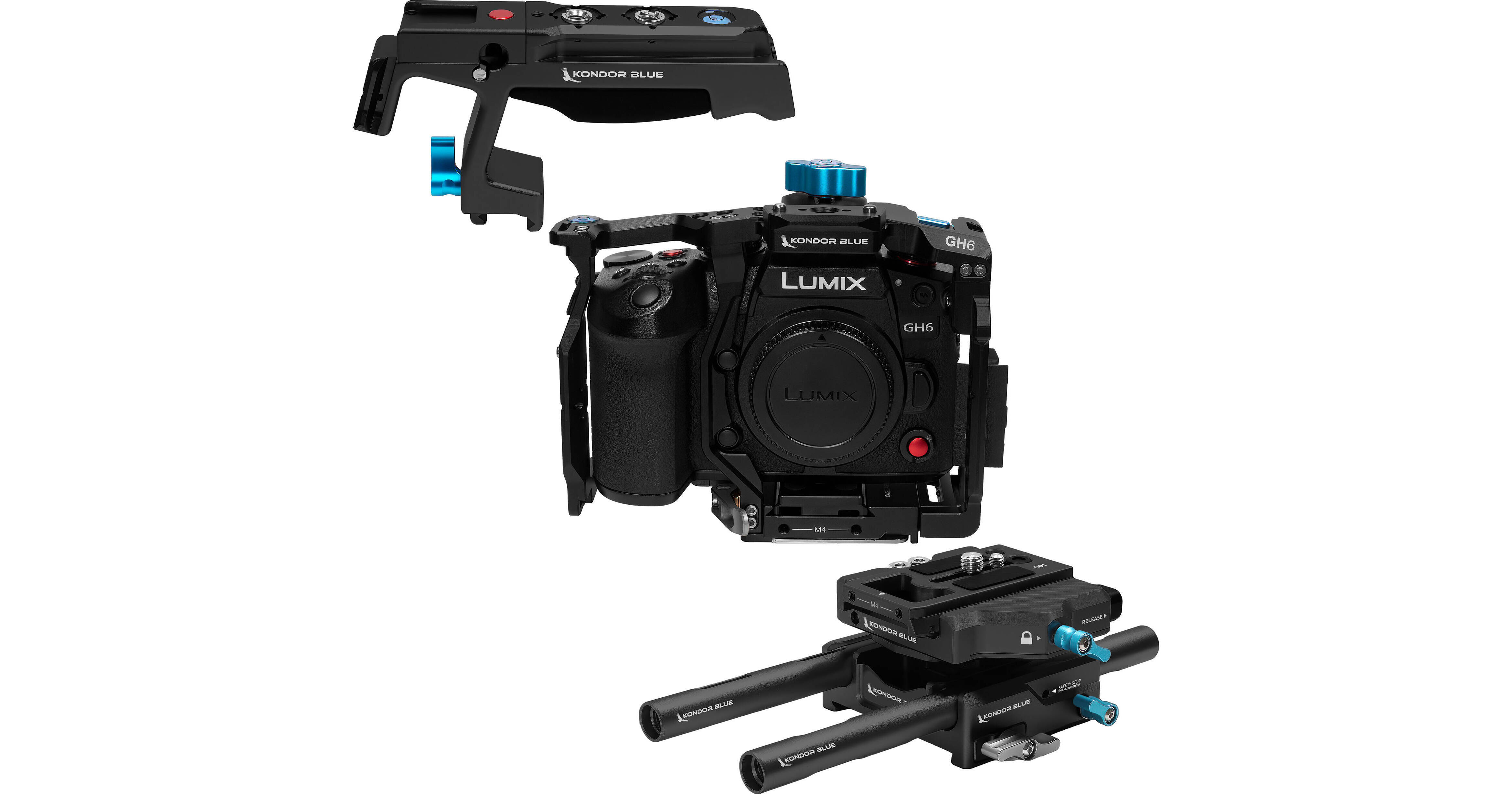 Kondor Blue Base Rig MK II for Lumix GH7/GH6 KB_PLGH6_BR_BK B&H