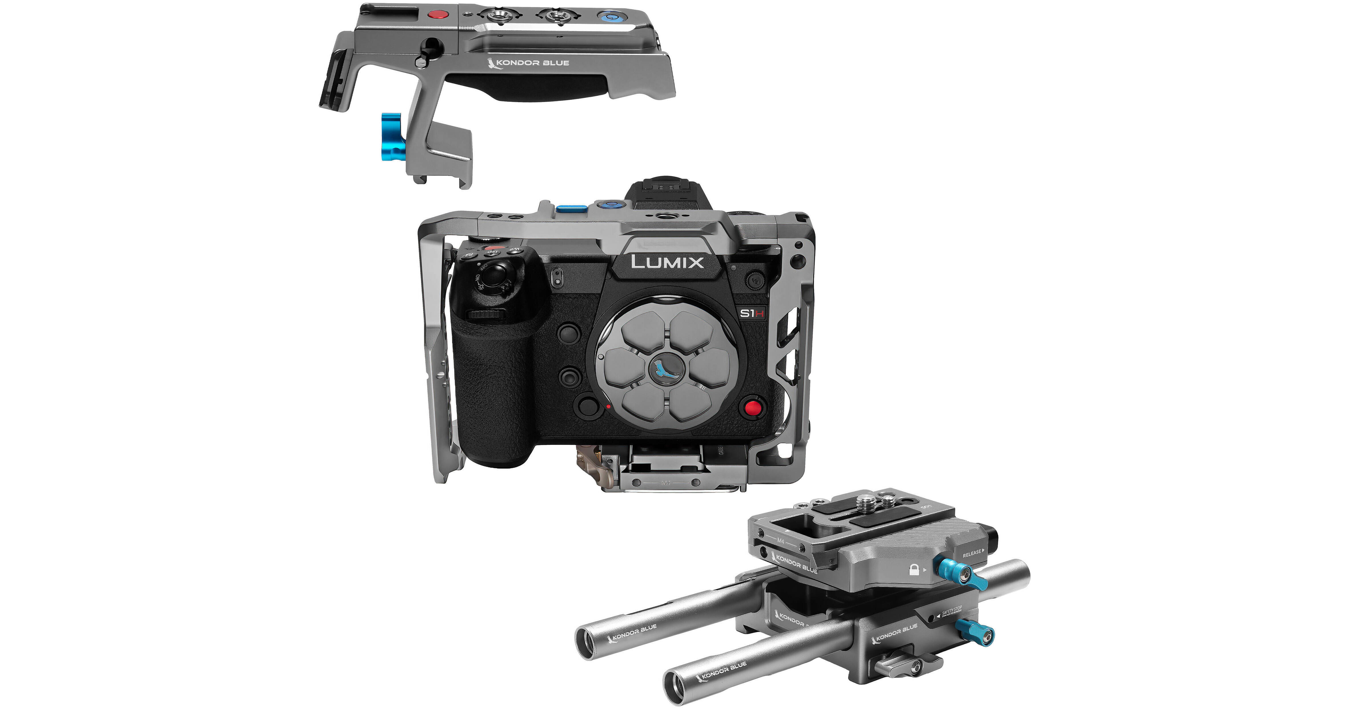 Kondor Blue Kondor Blue Base Rig MK II for Lumix S1H KB_S1H_BR