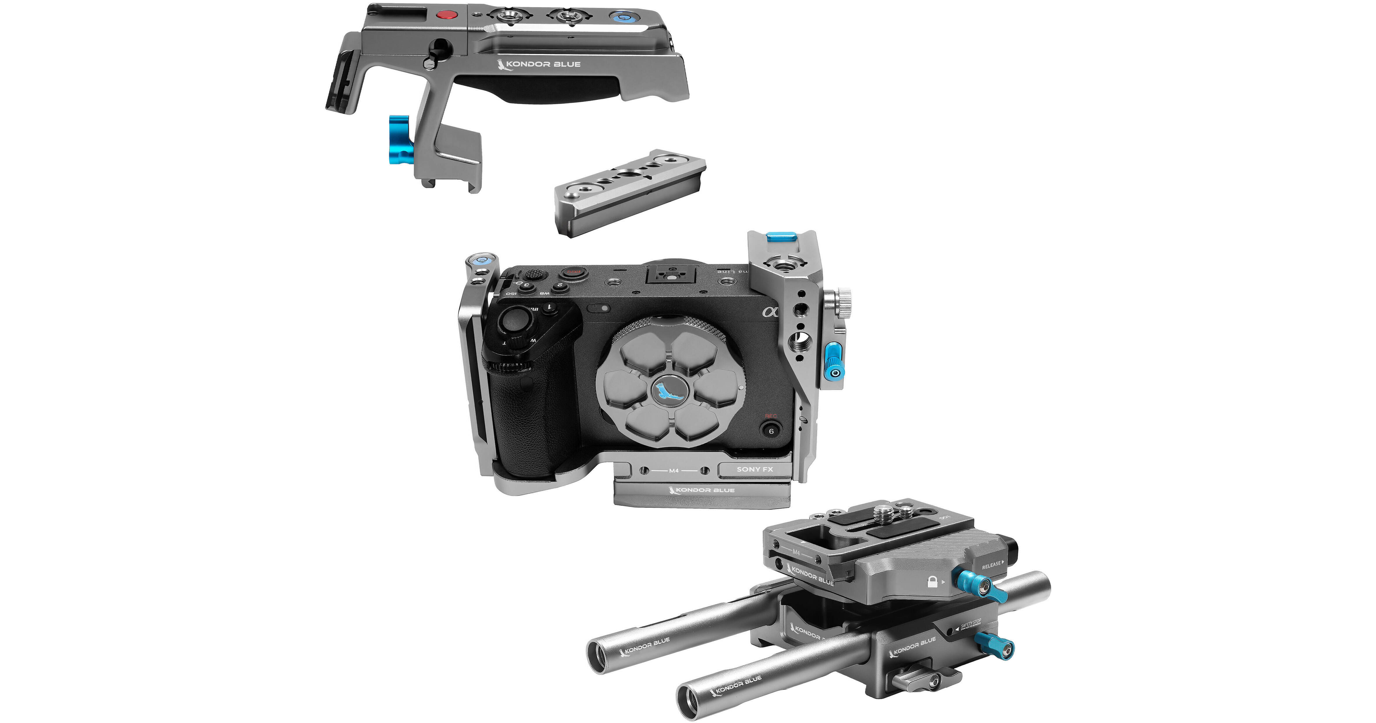 Kondor Blue Base Rig MK II for Sony FX3/FX30 KB_SFX3_BR B&H