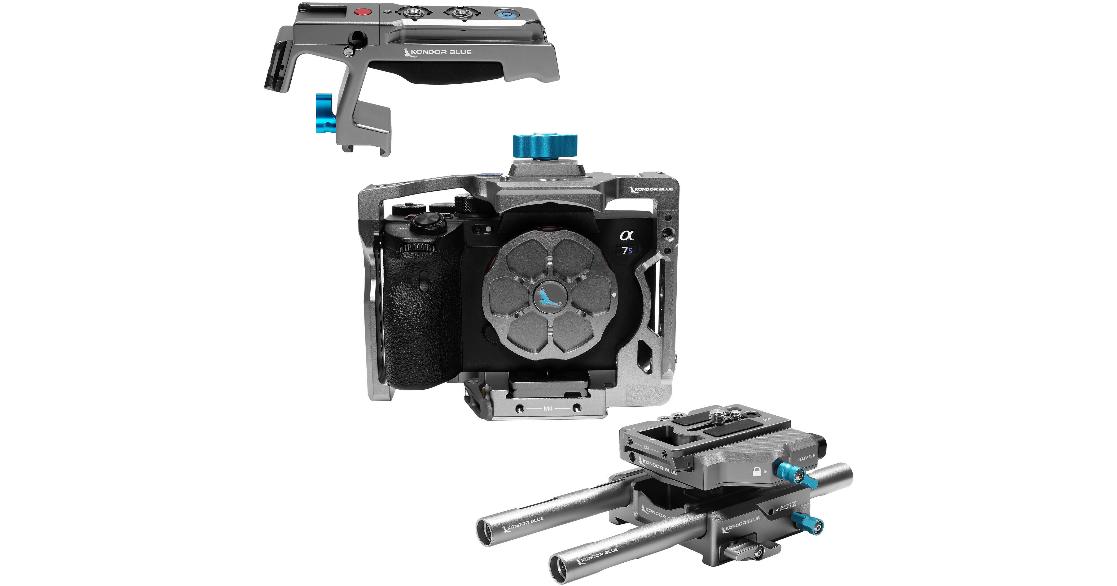 Kondor Blue Base Rig MK II for Sony a1/a7 Series KB_SONYA7R_BR