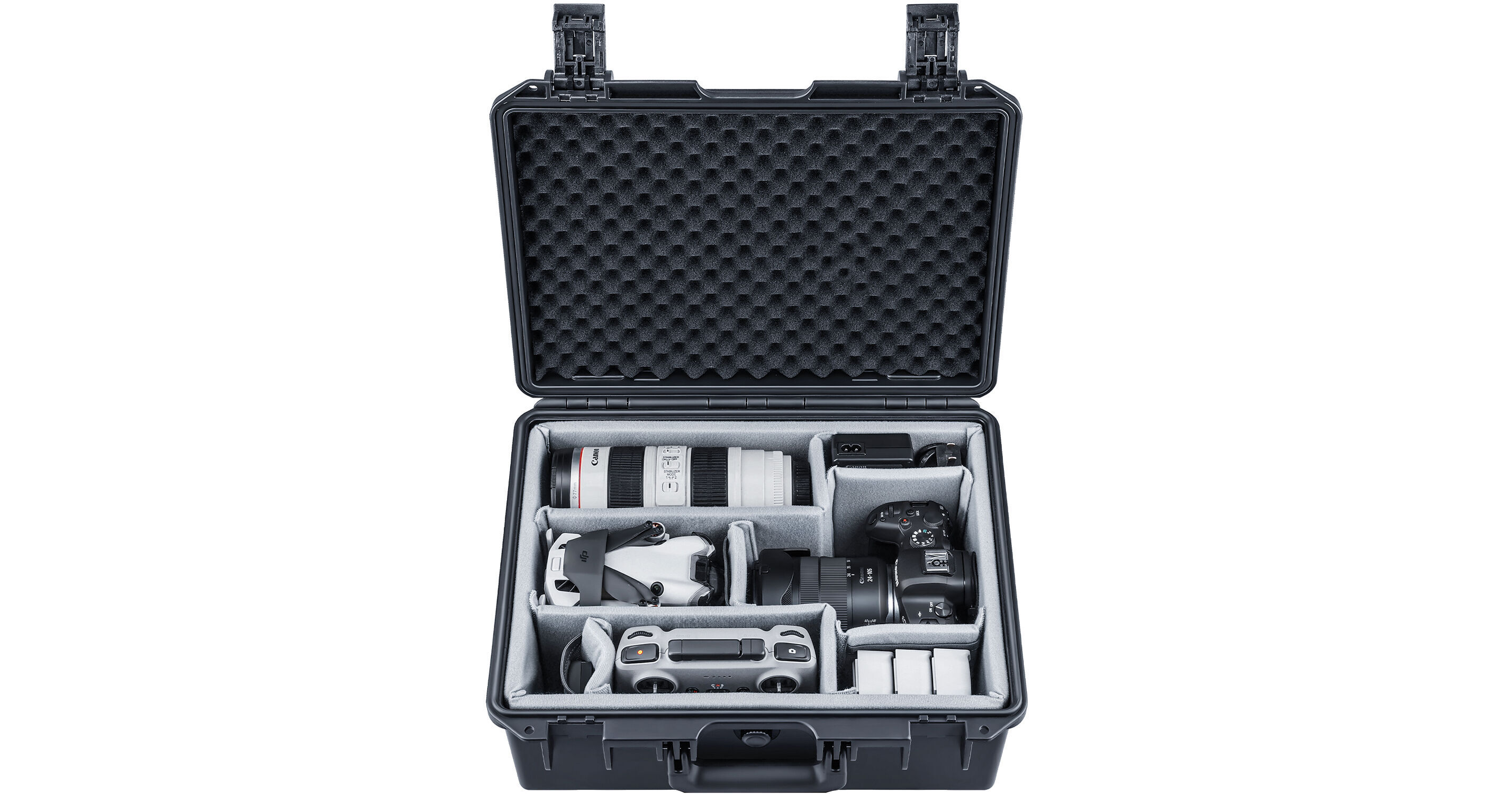 Lykus PVC1 Waterproof Hard Case with Interior Dividers PVC1 B&H