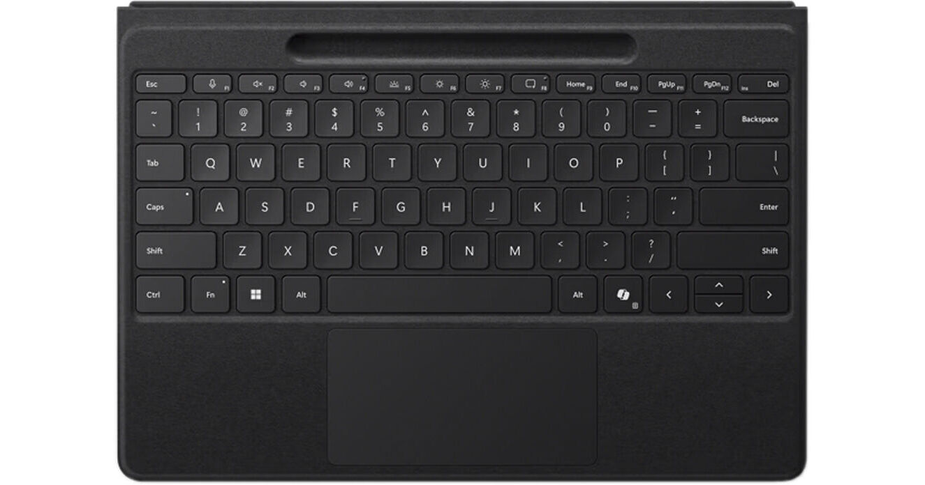 Microsoft Surface Pro Flex Keyboard (Black) ZQZ-00001 B&H Photo