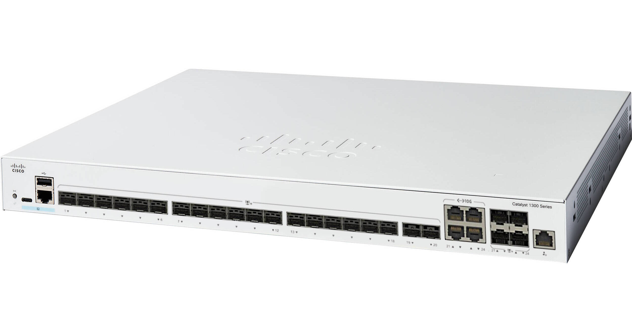 Cisco Catalyst C1300-24XT 20-Port 10G Managed Network C1300-24XT
