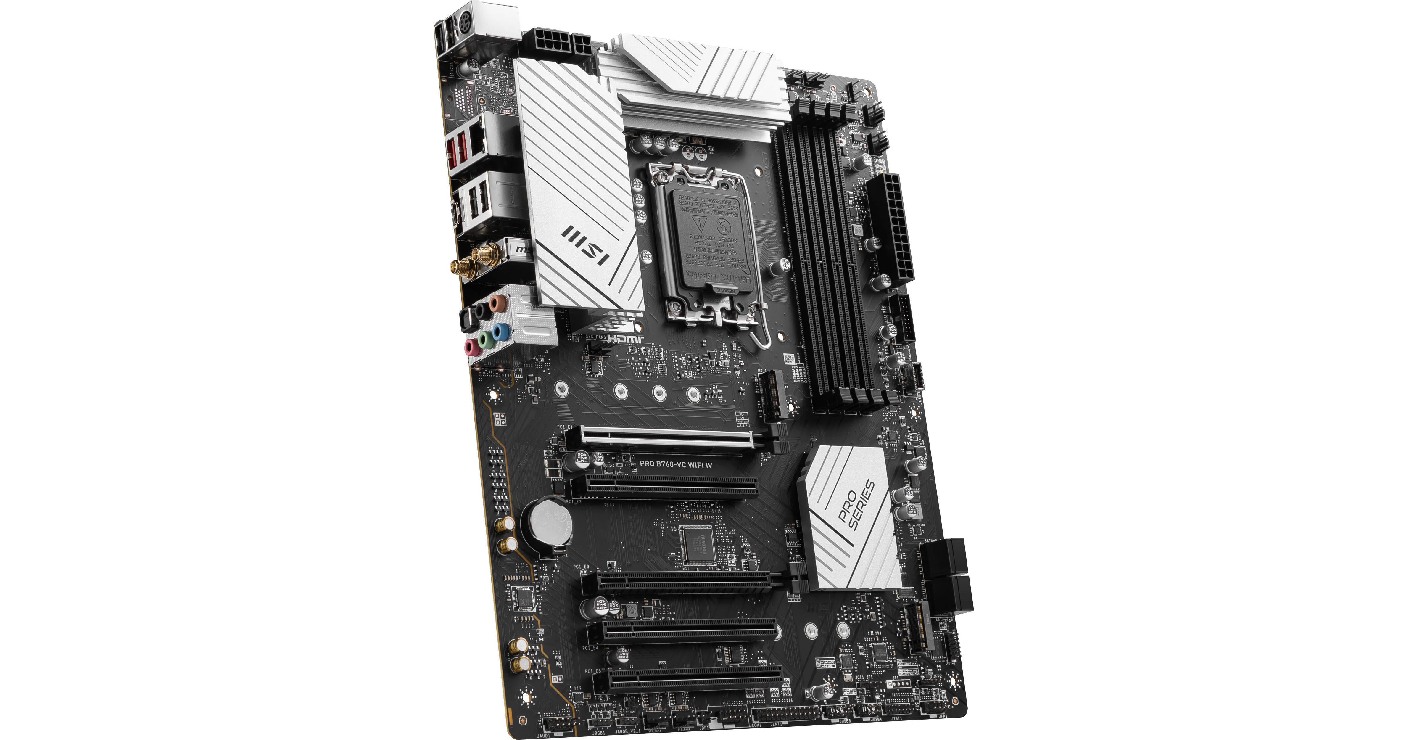MSI PRO B760-VC WIFI IV ATX Motherboard PRO B760-VC WIFI IV B&H
