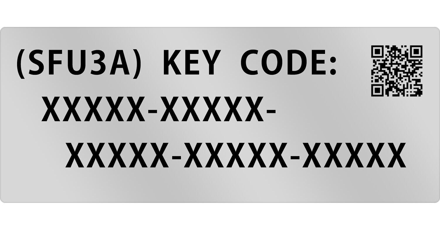 Panasonic DMW-SFU3A Lumix ARRI LogC3 Upgrade Software DMW-SFU3A