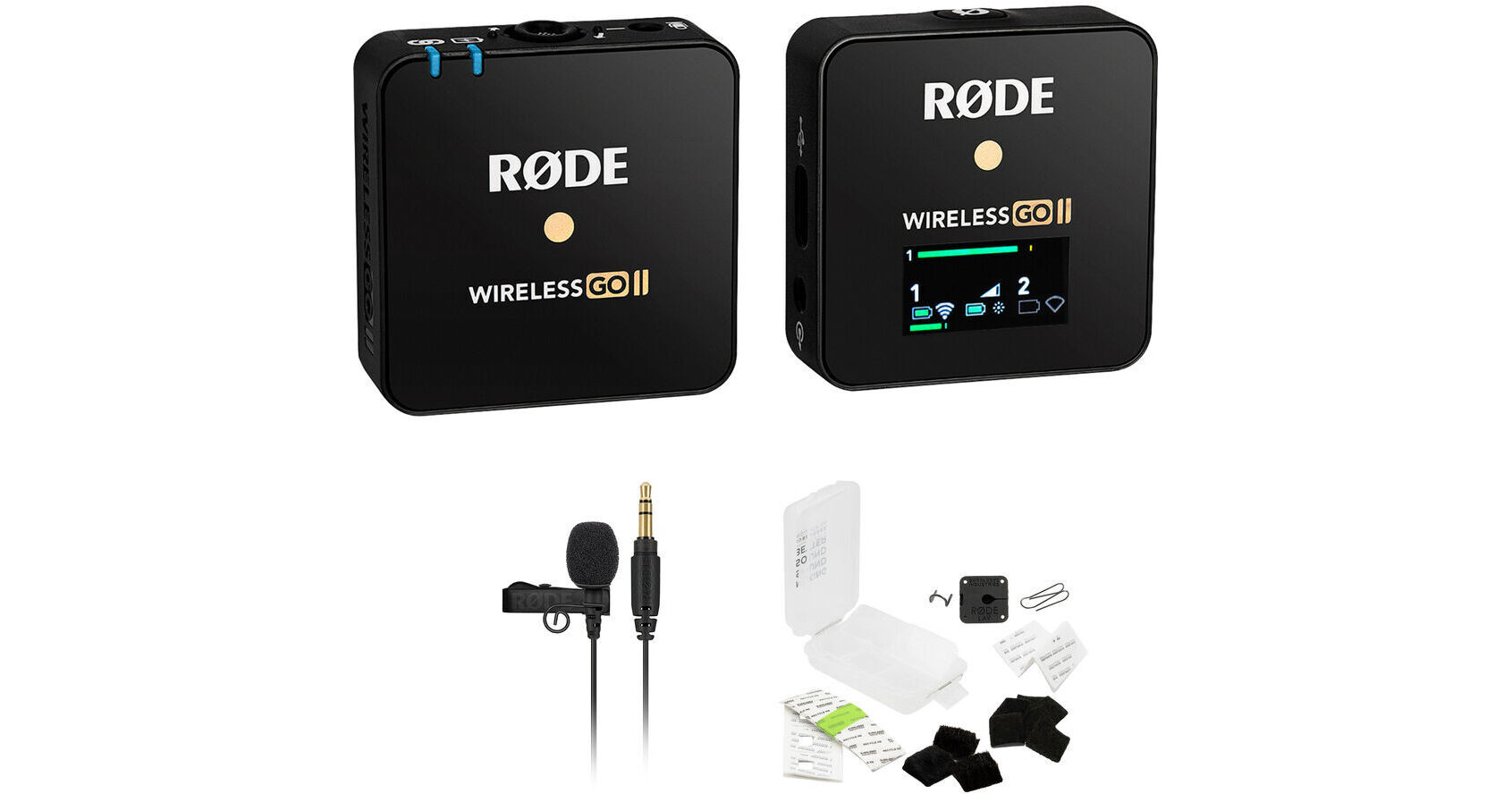 RODE Wireless GO II Single Wireless Microphone System/Recorder