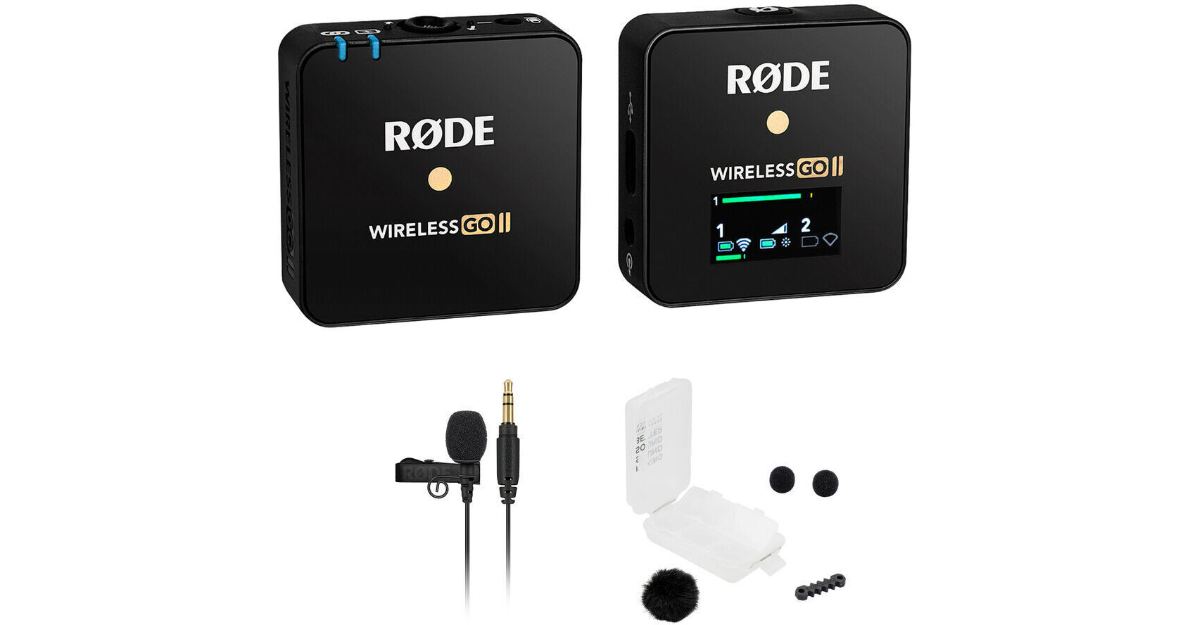 RODE Wireless GO II Single Wireless Microphone System/Recorder