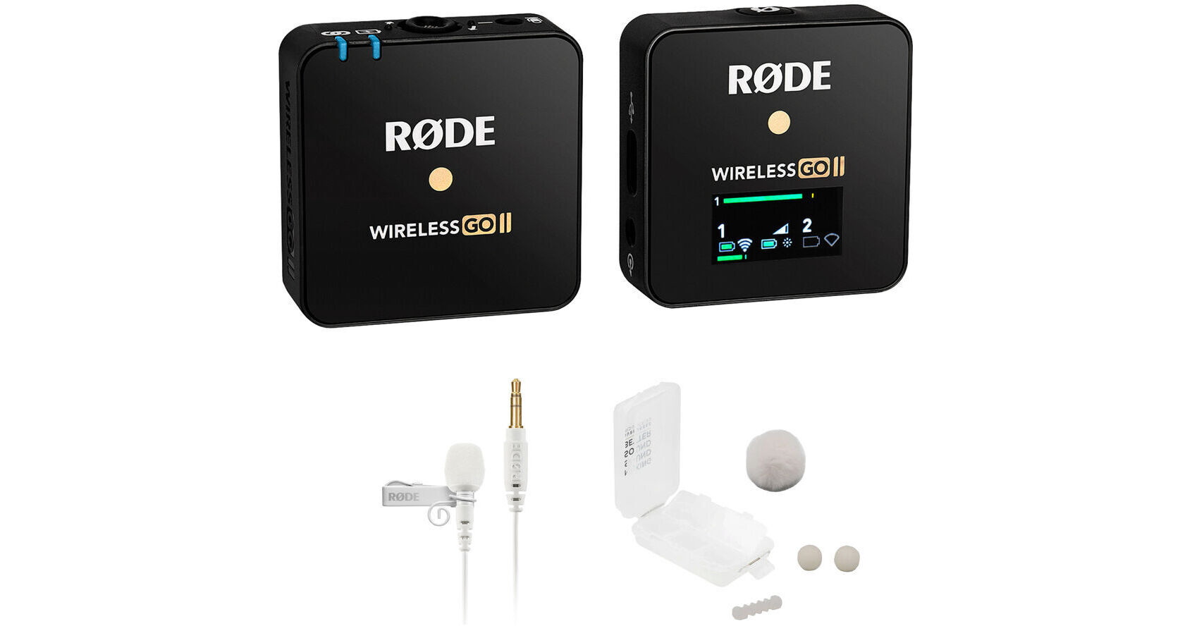 RODE Wireless GO II Single Wireless Microphone System/Recorder