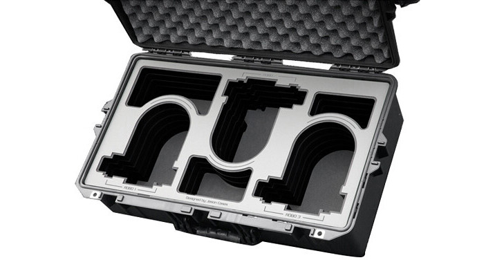 Jason Cases Case for 3 BirdDog P200 PTZ Cameras BDP200C3GB B&H