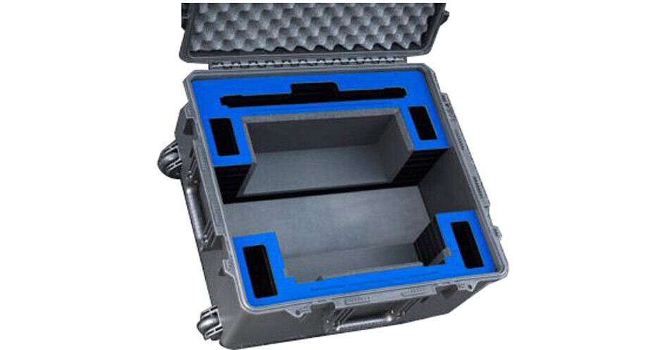 Jason Cases Wheeled Hard Case with Foam Insert for Stream