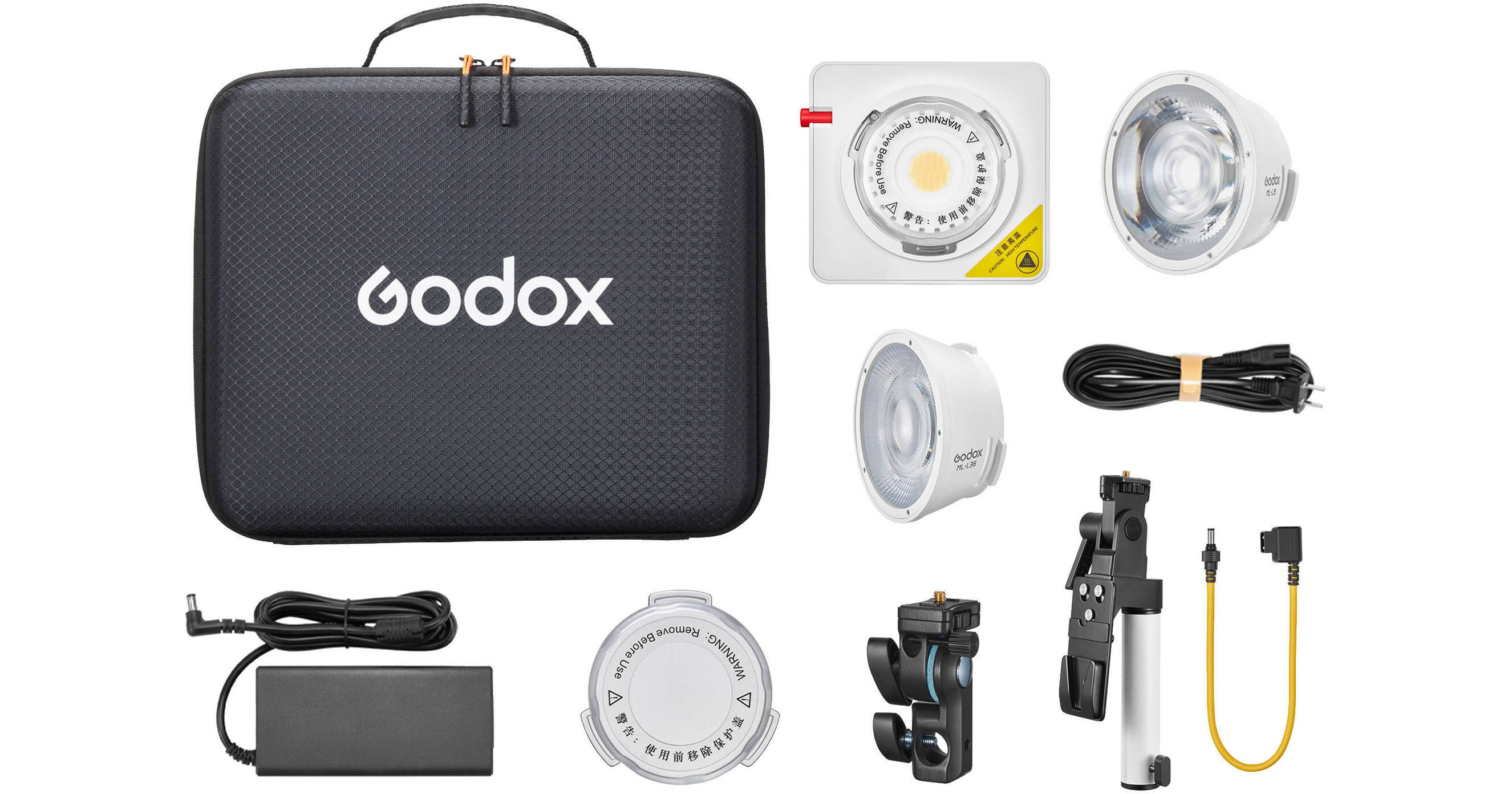 Godox ML100Bi Bi-Color Portable LED Light ML100BI KIT2 B&H Photo