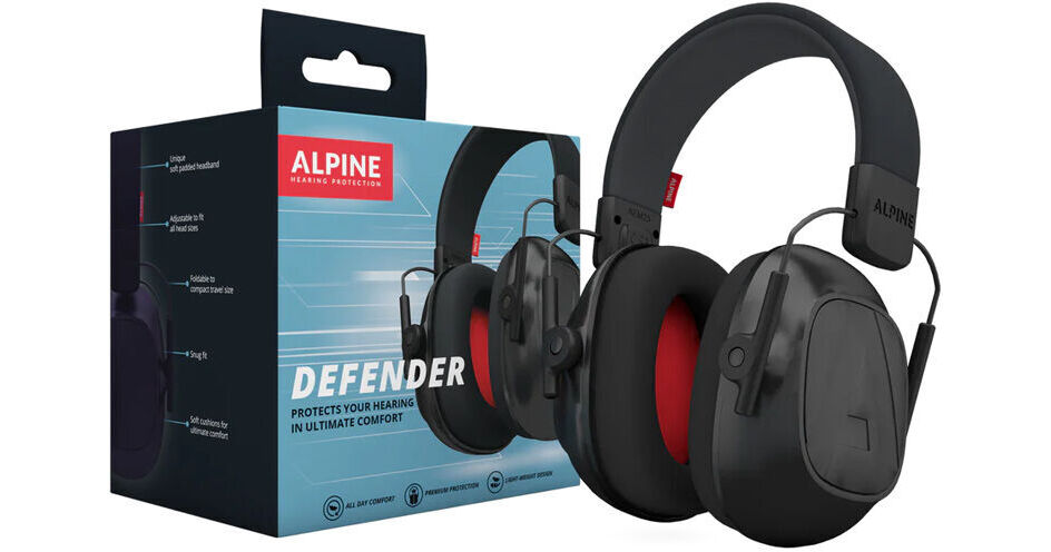 Alpine Hearing Protection Alpine Defender Adult Noise DEFENDER