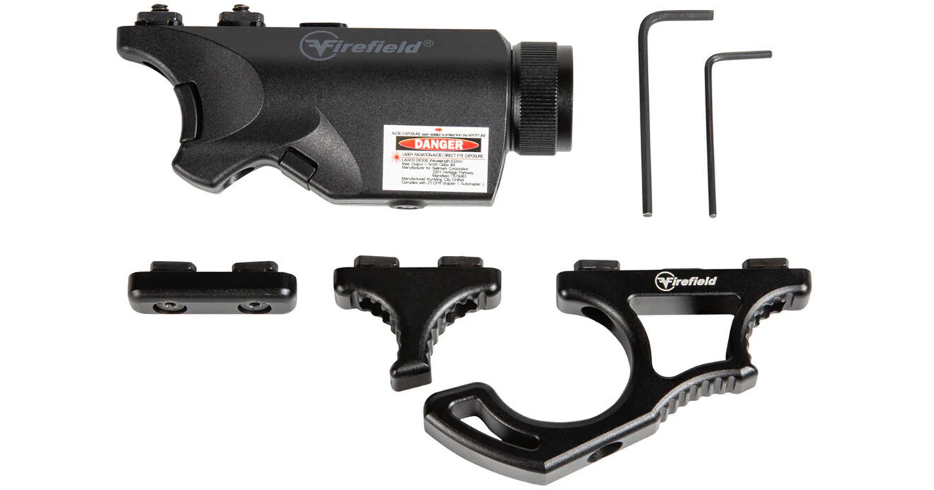 Firefield Rival XL Foregrip Flashlight Green Laser Combo