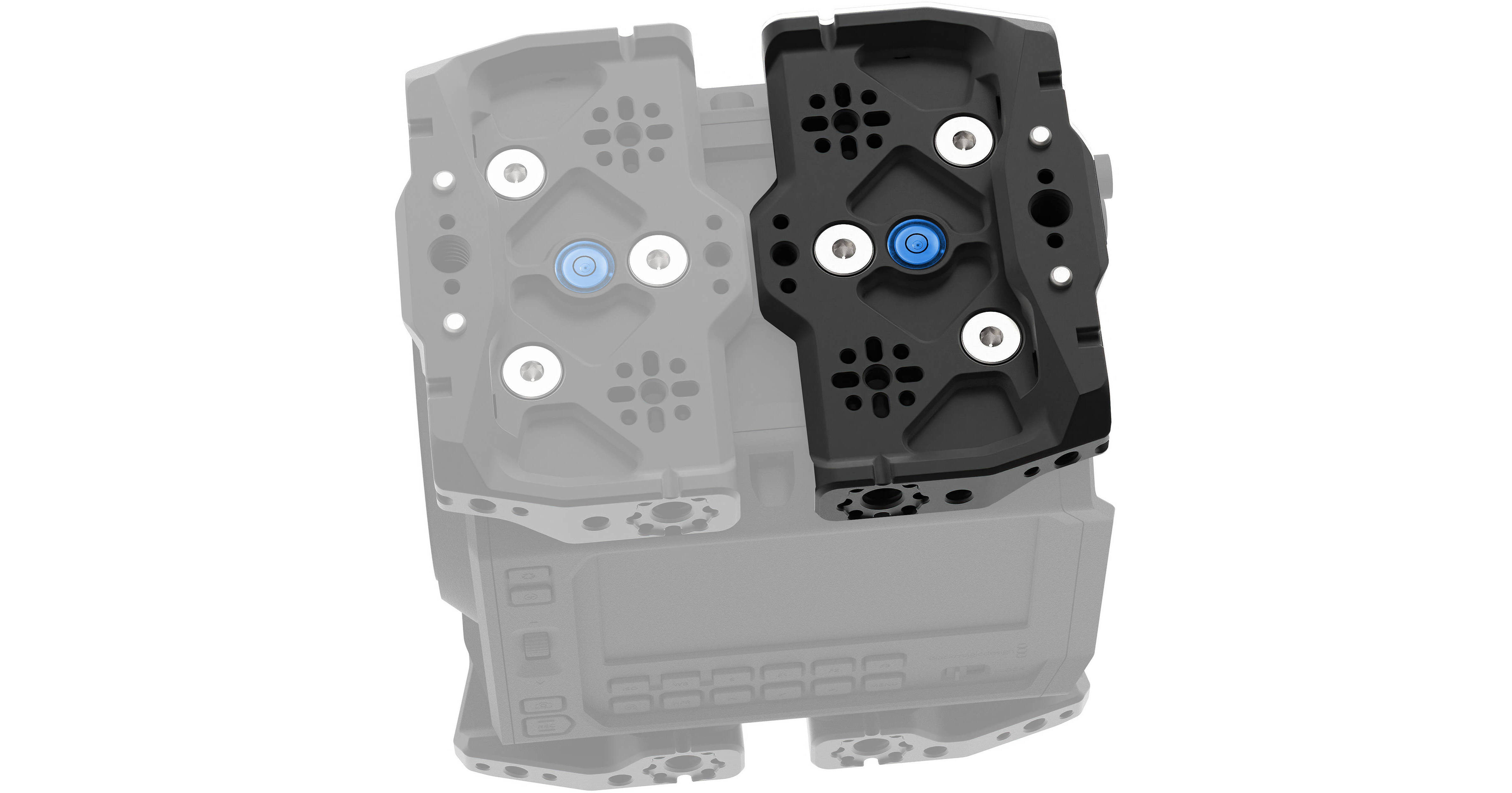 Kondor Blue Top Half Plate for PYXIS Cage System KB_PYX_TP_BK