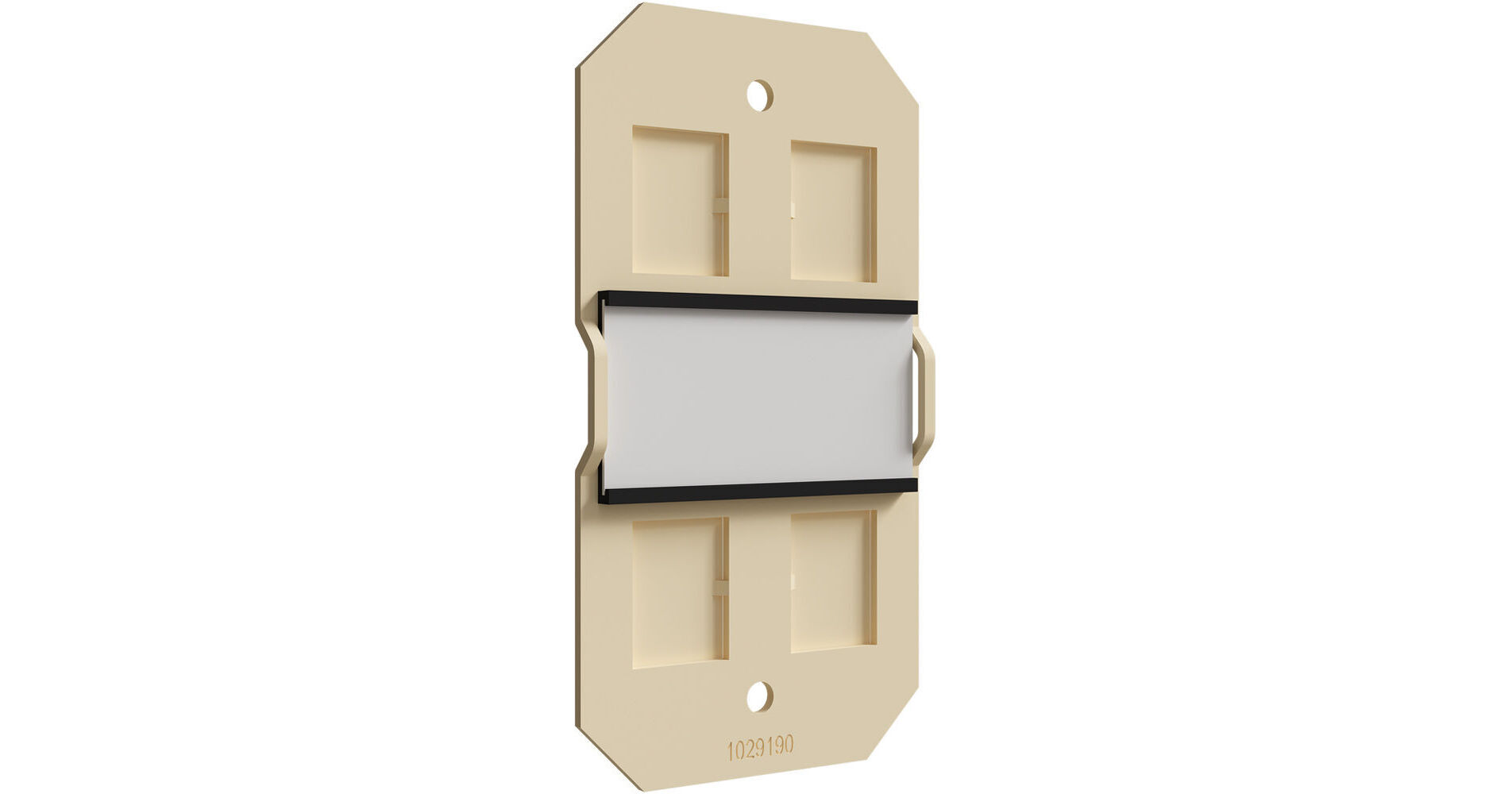 Wiremold Products 1-Gang Labeled Data Plate 810DJ4LB B&H Photo