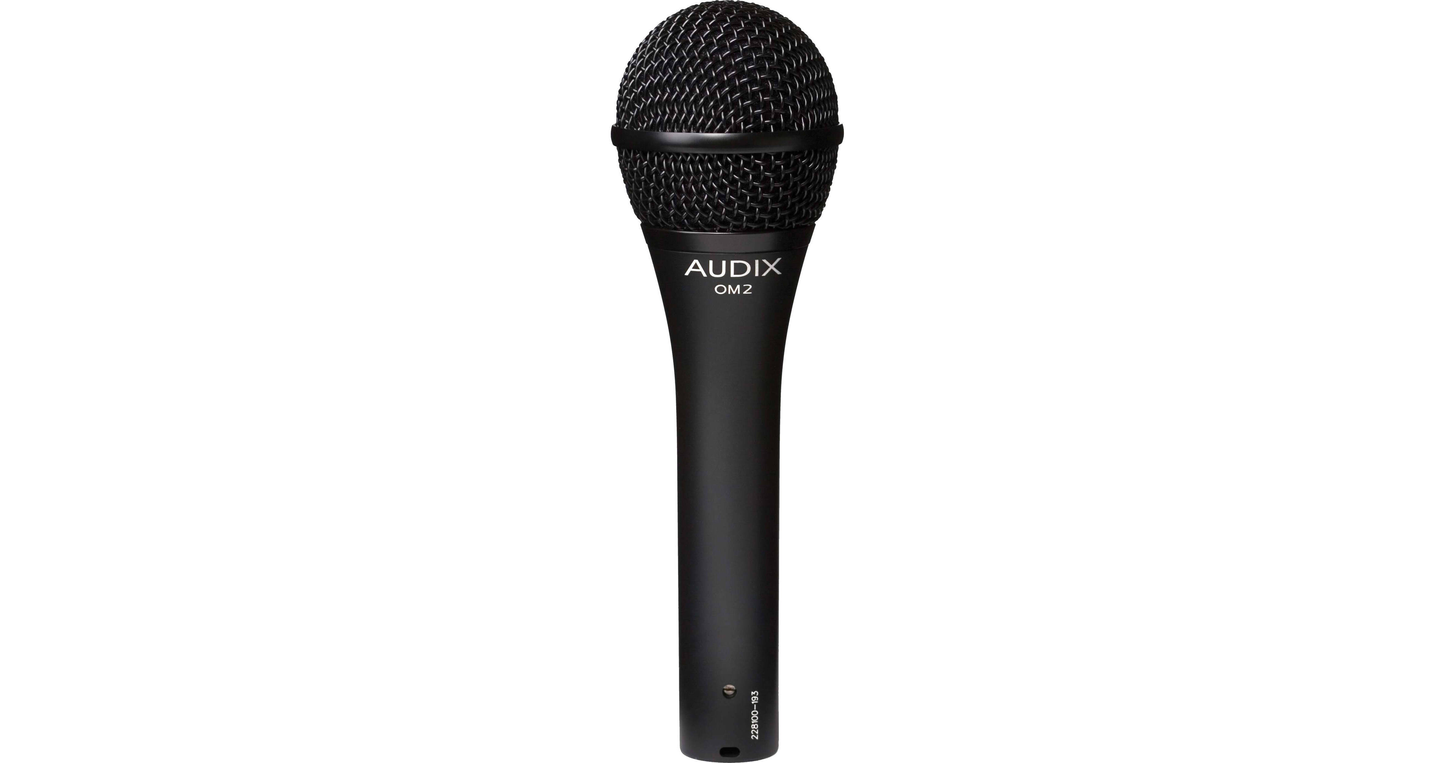 Audix OM2 Handheld Hypercardioid Dynamic Microphone OM2 B&H