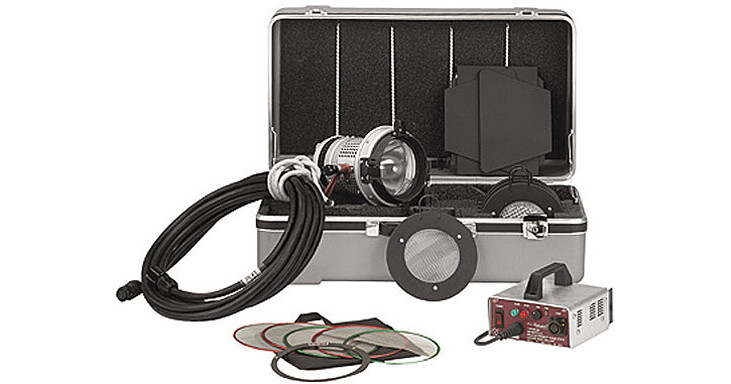 Mole-Richardson Molepar 200 Watt HMI PAR Light Kit 64163 B&H