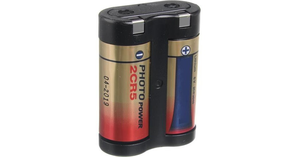 General Brand 2CR5 6V Lithium Battery 2CR5 B&H Photo Video