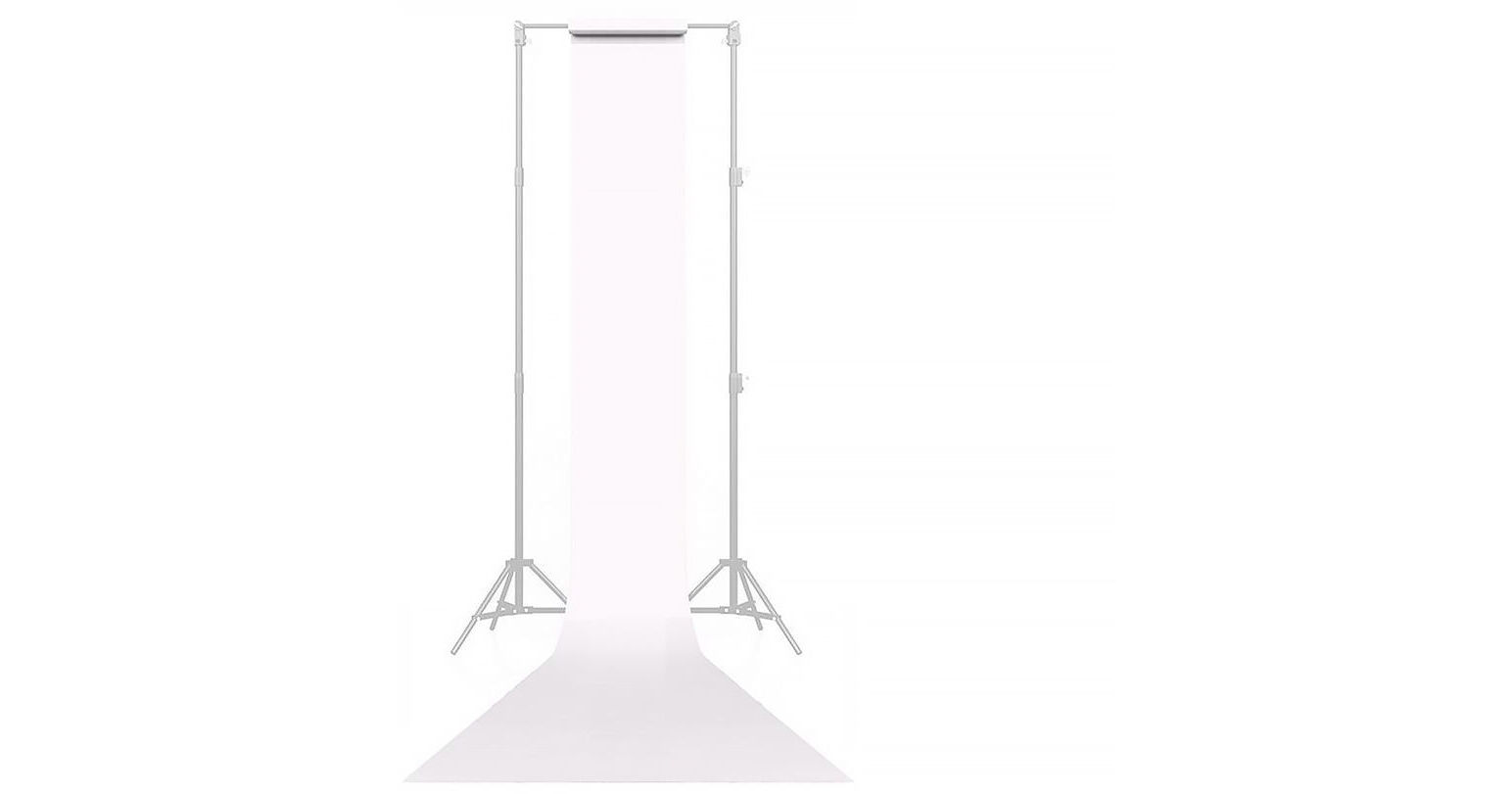 Savage #01 Super White Seamless Background Paper 1-2612 B&H