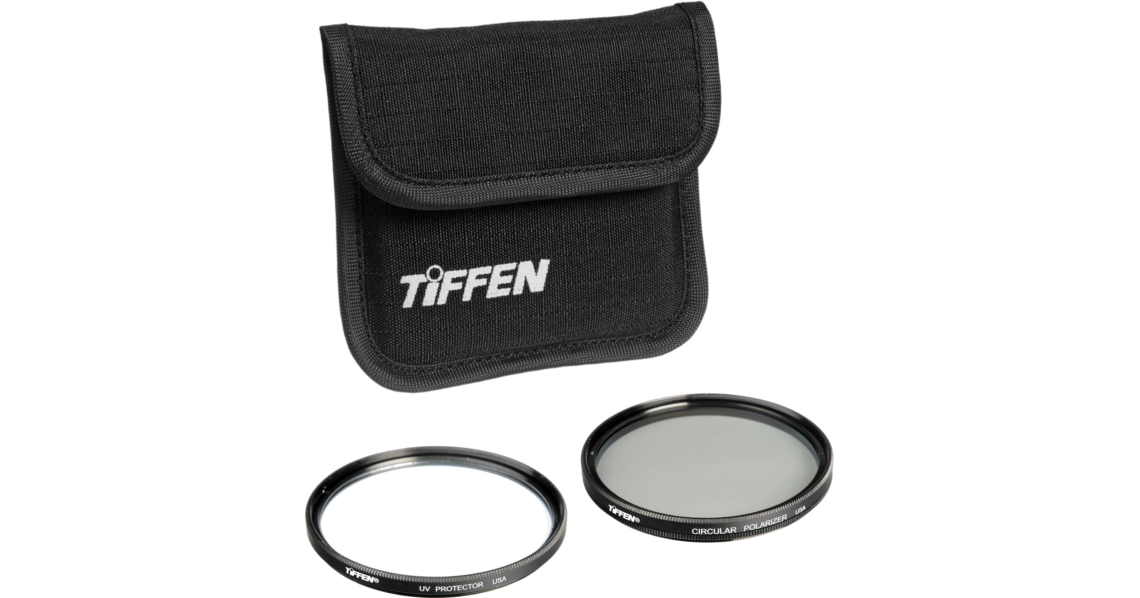 Tiffen UV Protection & Circular Polarizing Filter Photo 37PTP